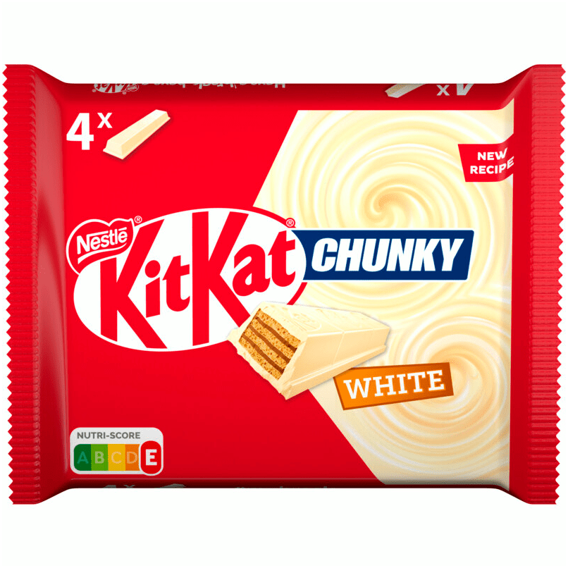 KitKat Chunky white 4-pack Per Wikkel 160 g