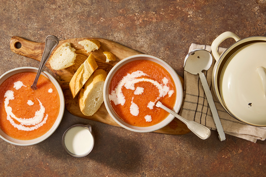 Geroosterde tomatensoep | Recepten | PLUS