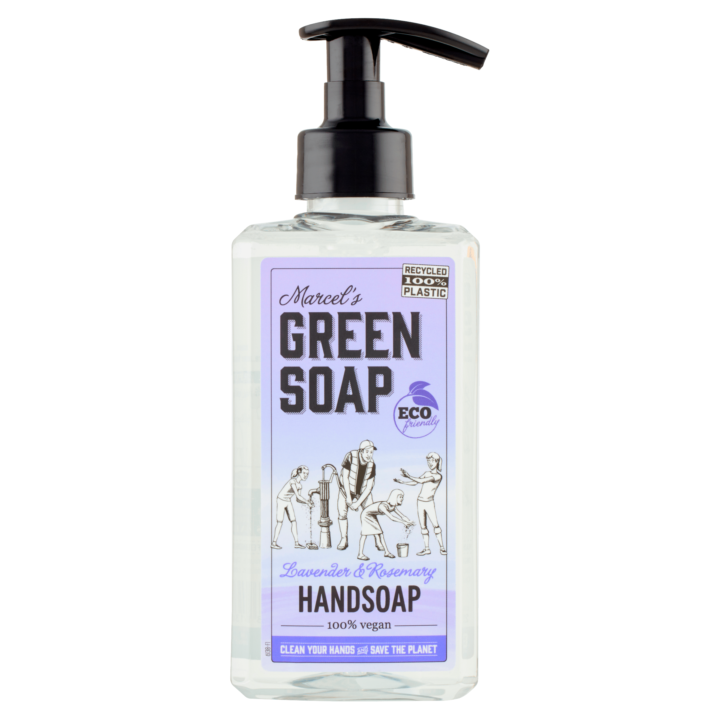 Marcel's Green Soap Lavendel & Rozemarijn Per Fles 250 ml