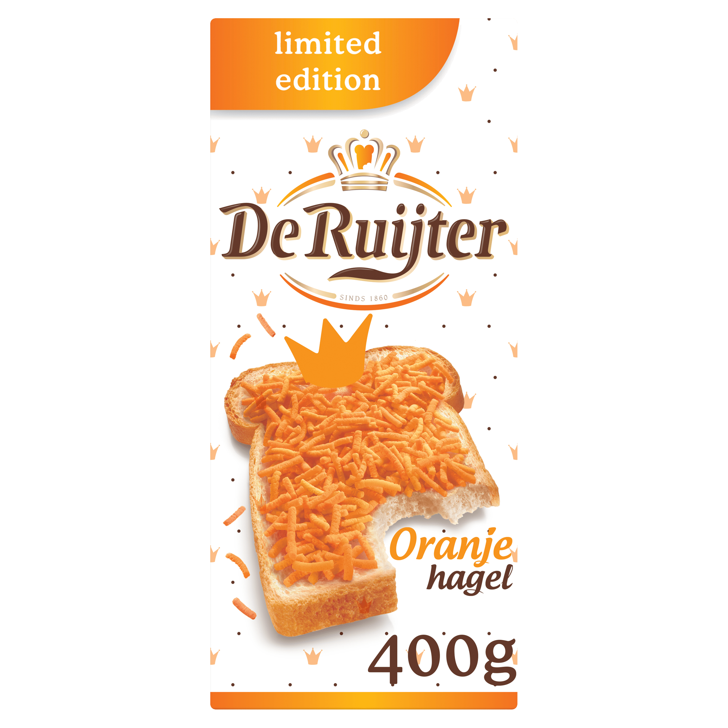 De Ruijter Vruchtenhagel Per Pak 400 g