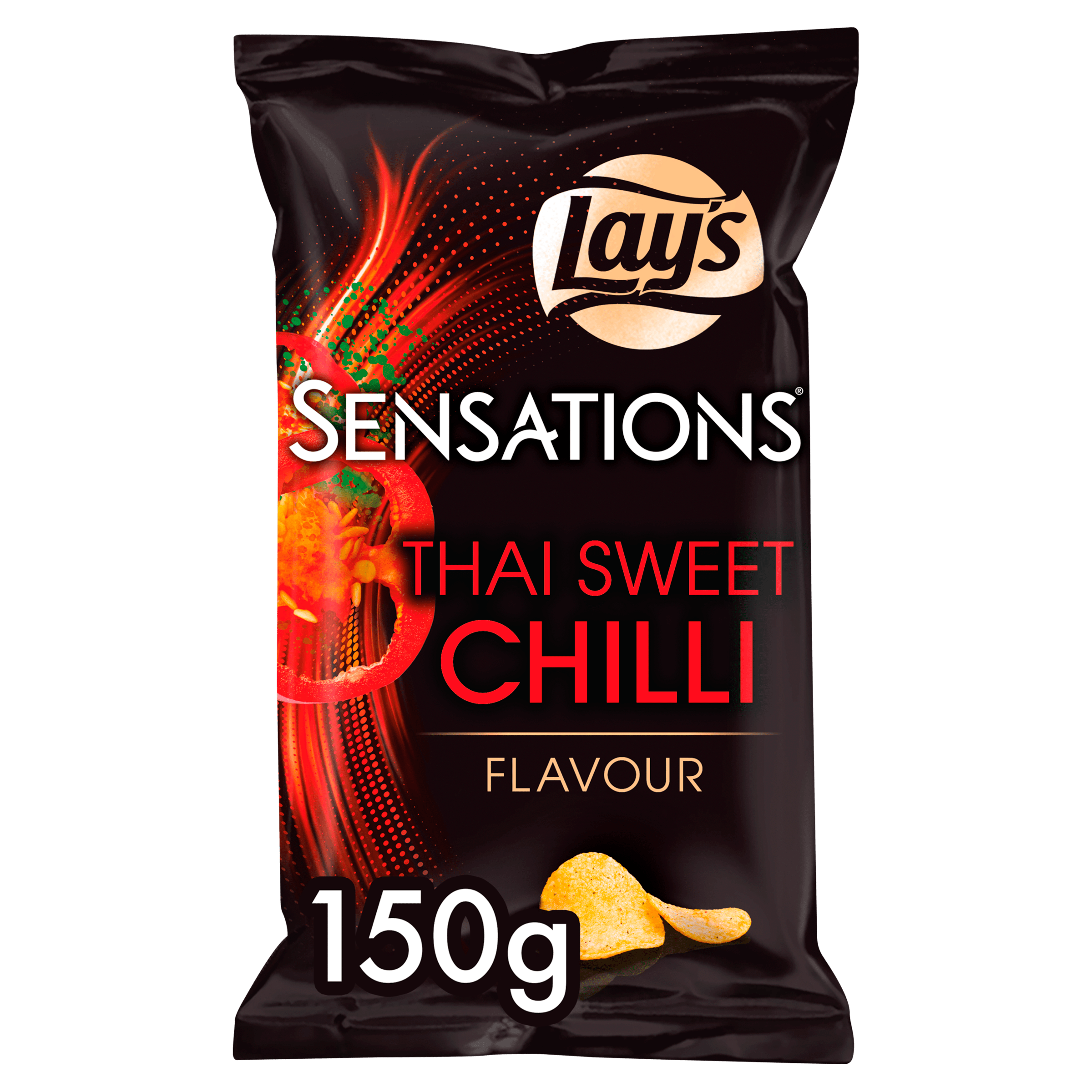 Lays Sensations chips thai sweet chilli Per Zak 150 g