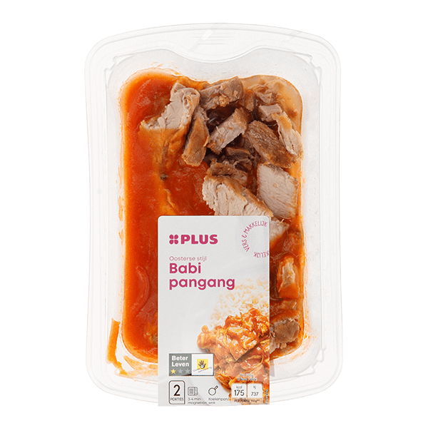 PLUS Babi Pangang Per Tray 300 g