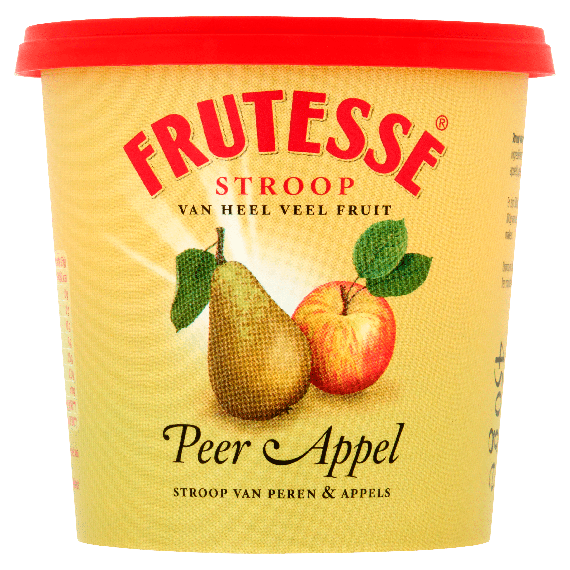Frutesse Fruitstroop appel-peer Per Beker 450 g