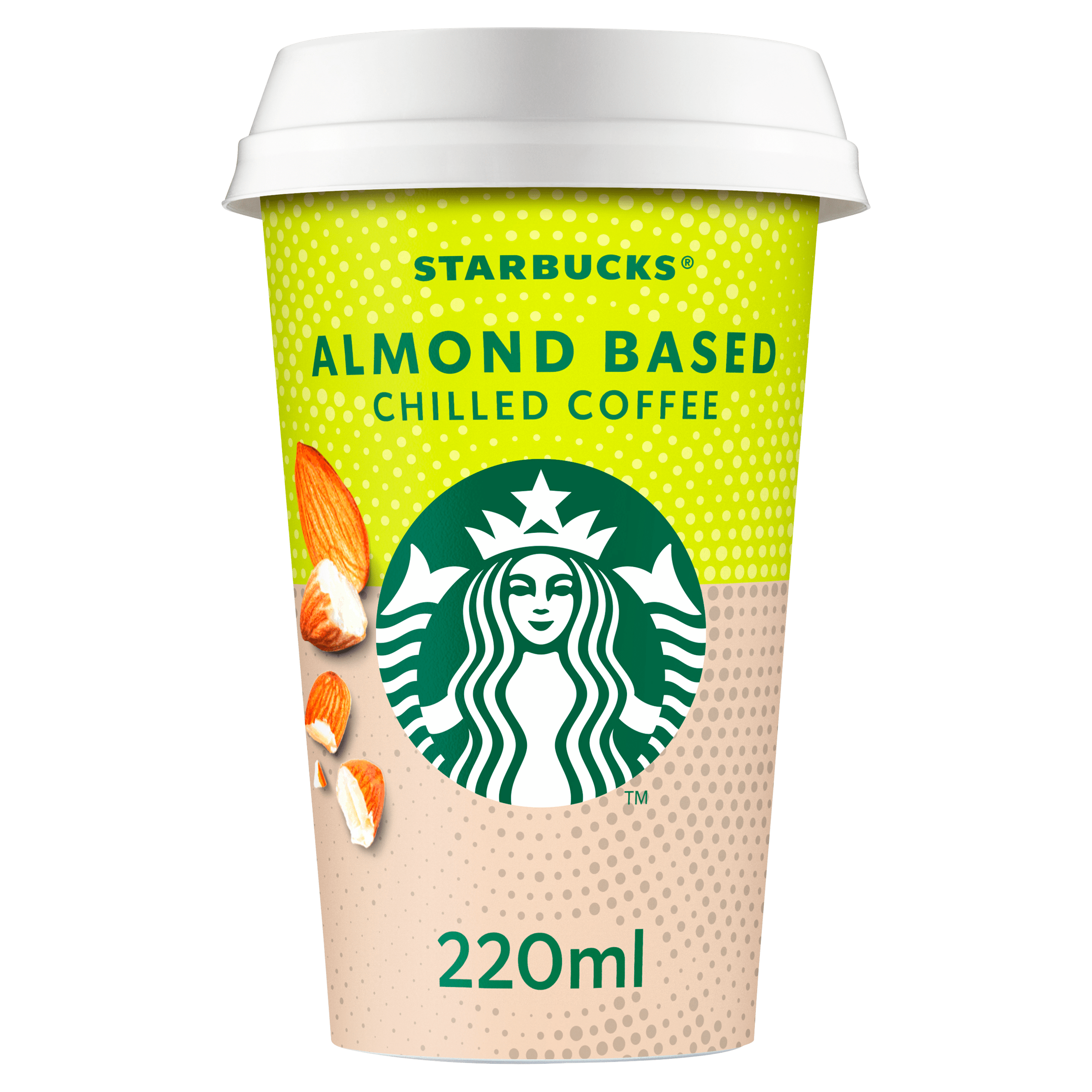 Starbucks Chilled ijskoffie almond plantbased Per Beker 220 ml