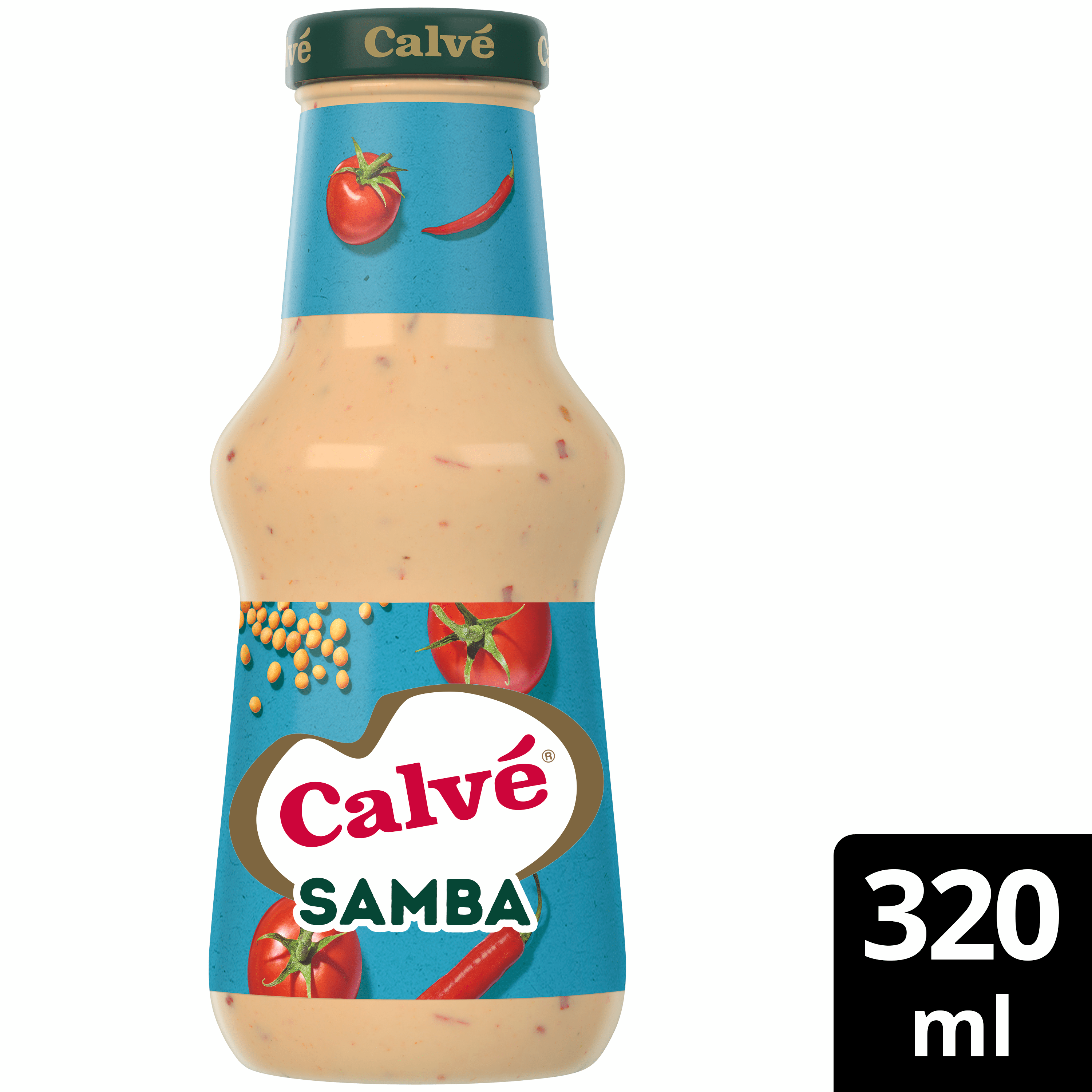Calvé Saus samba Per Fles 320 ml