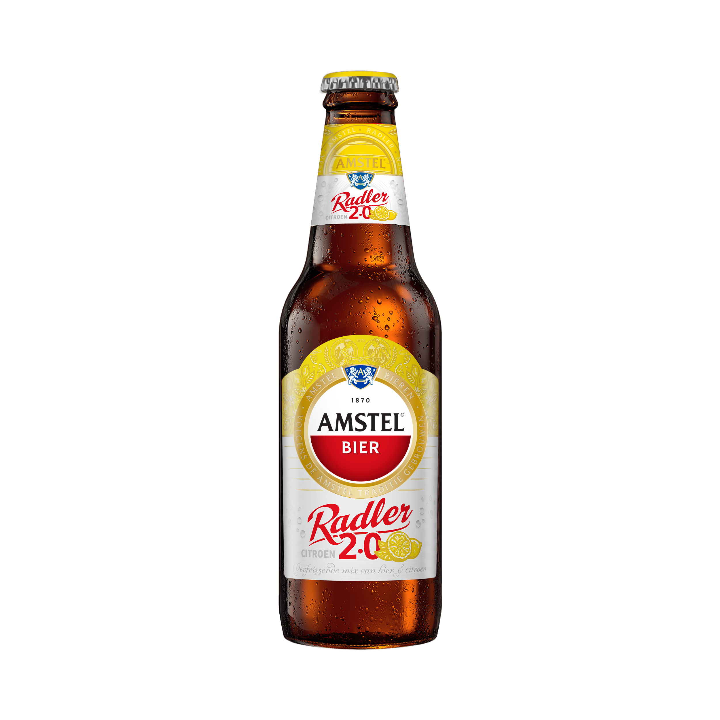 Amstel Radler citroen bier fles Per Fles 300 ml