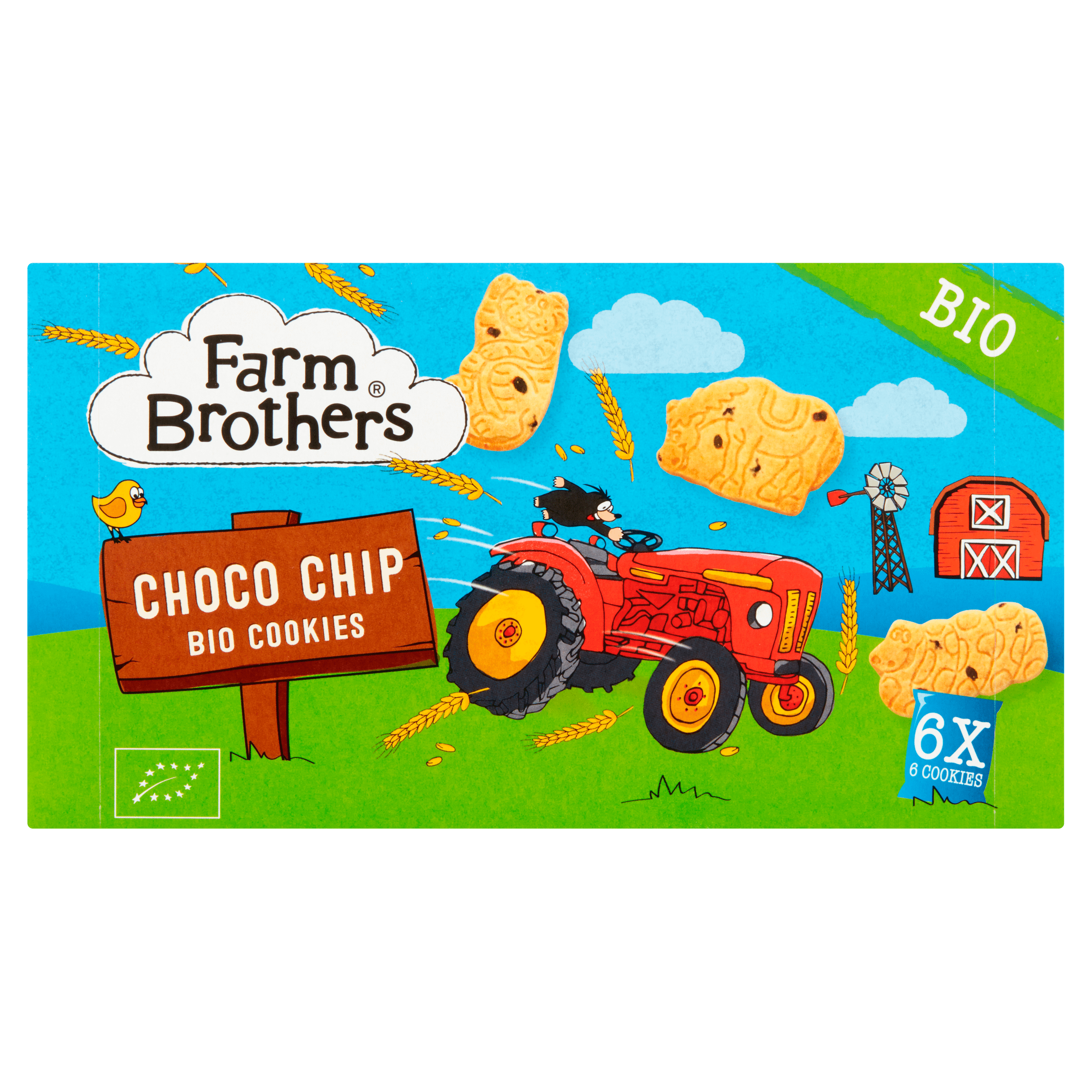 Farm Brothers Kids cookies chocochip Per Doos 102 g