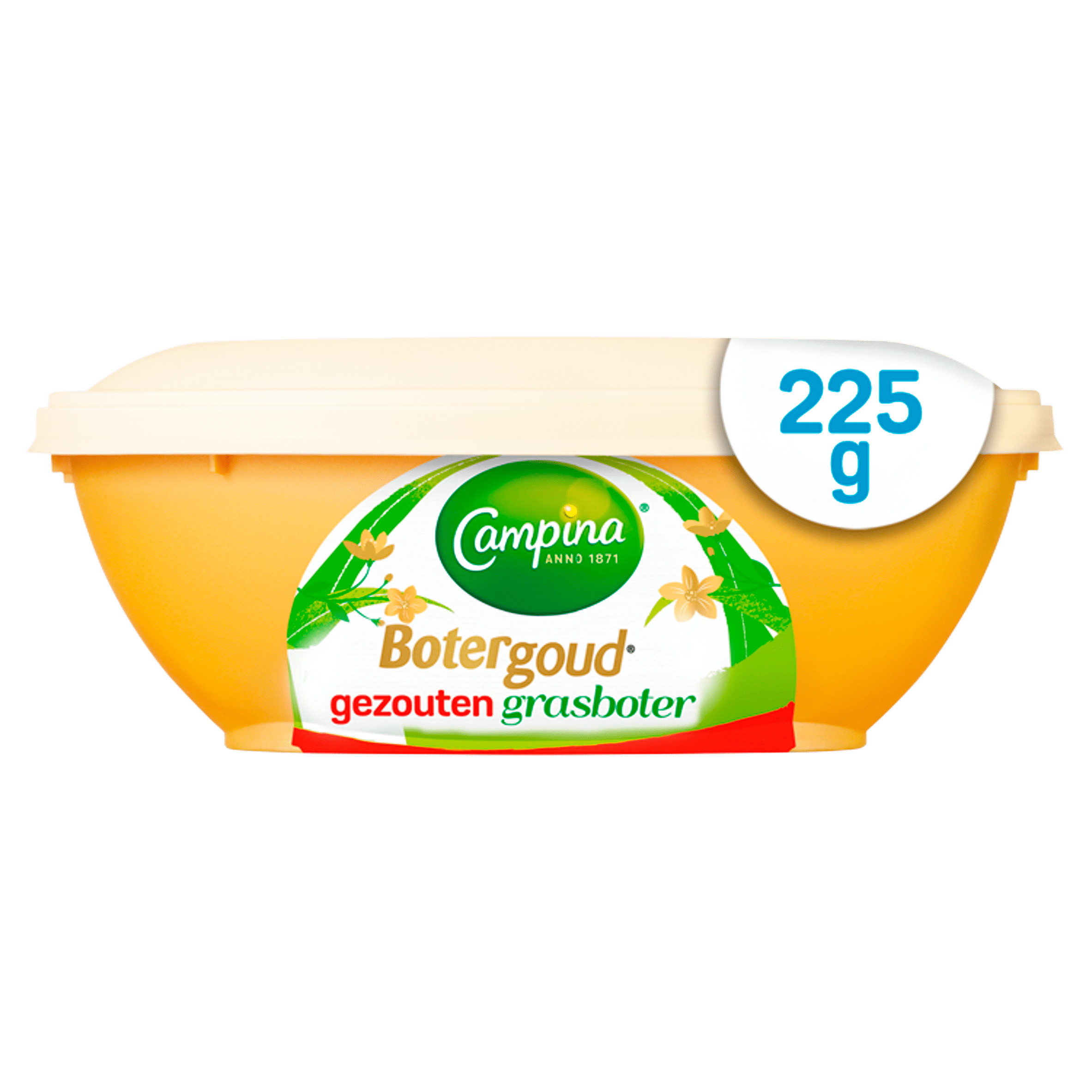 Campina Grasboter gezouten Per Kuipje 225 g