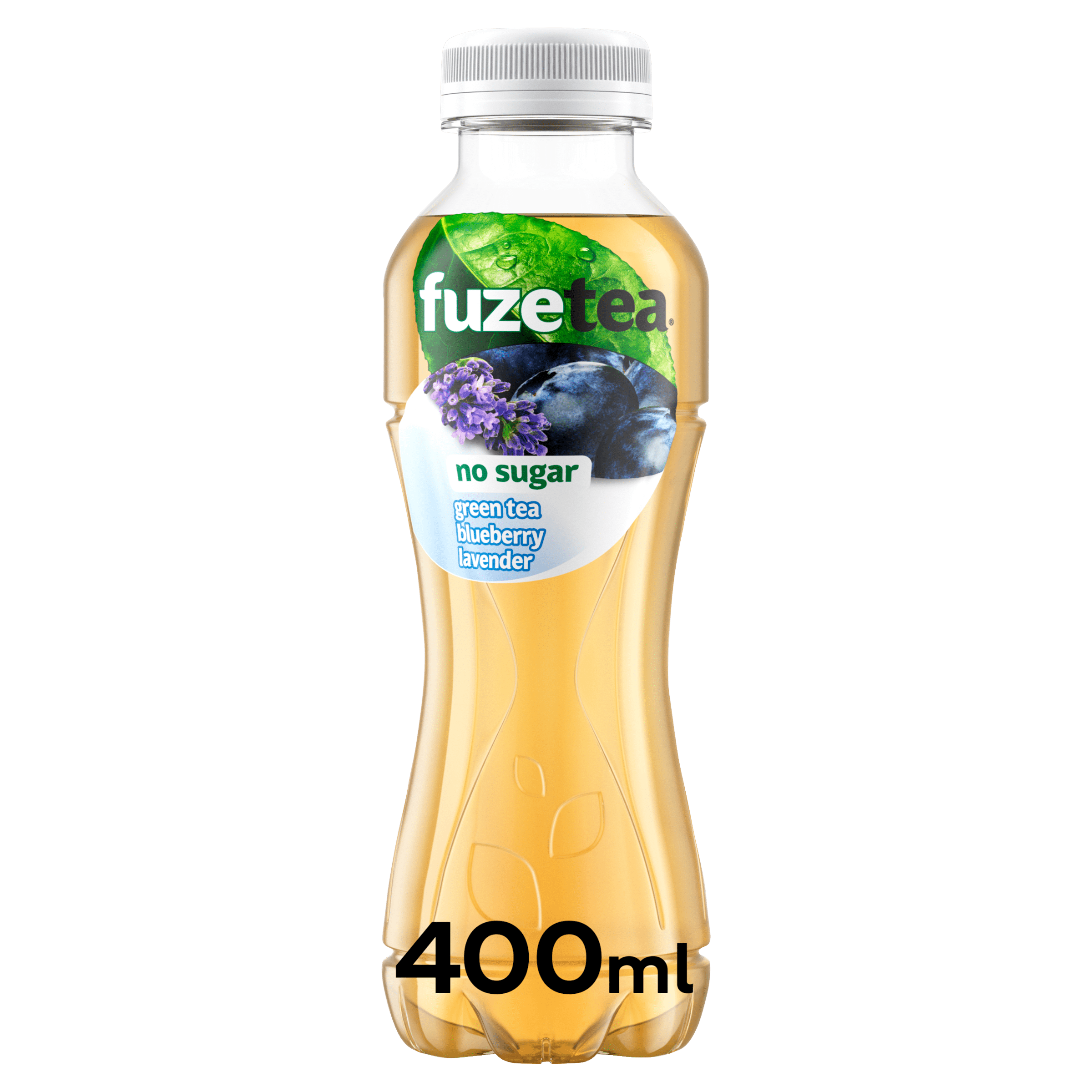 Fuze Tea Green tea blueberry lavender Per Fles 400 ml