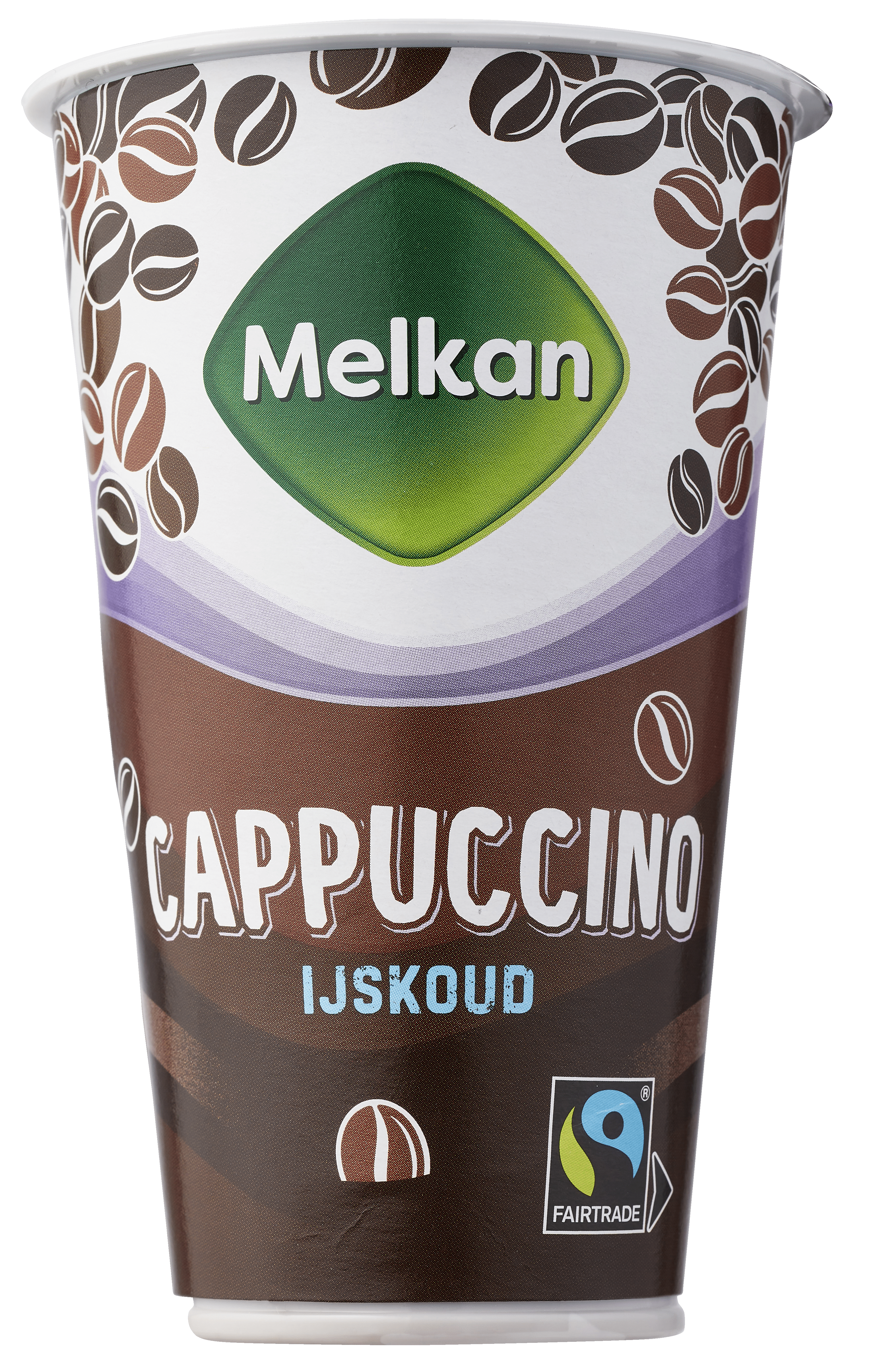 Melkan IJskoffie cappuccino Per Beker 250 ml