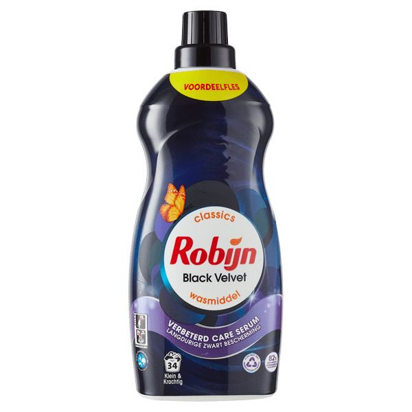Robijn Klein & krachtig classics black velvet Per Fles 1190 ml
