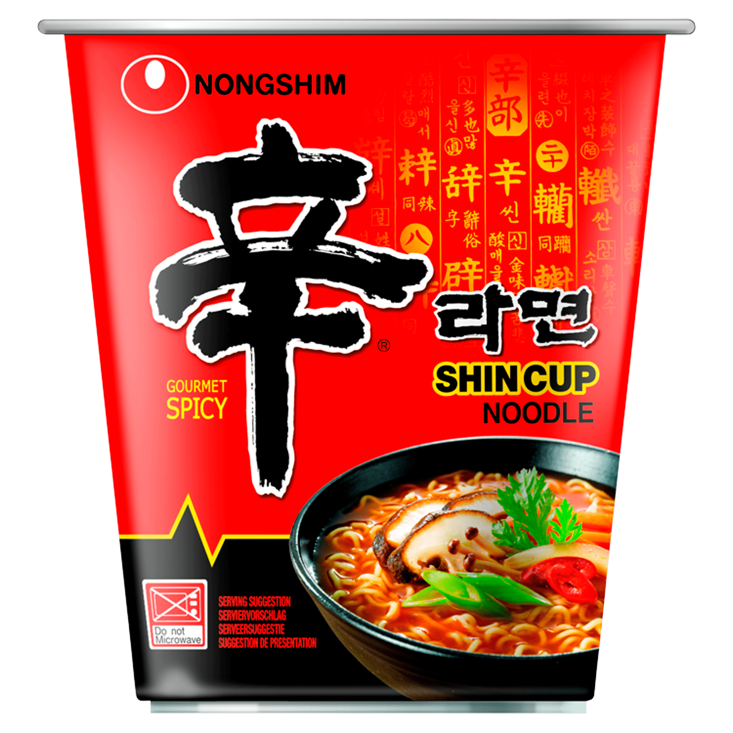 Nongshim Instant Cup Noedels Shin Per Beker 68 G 8382