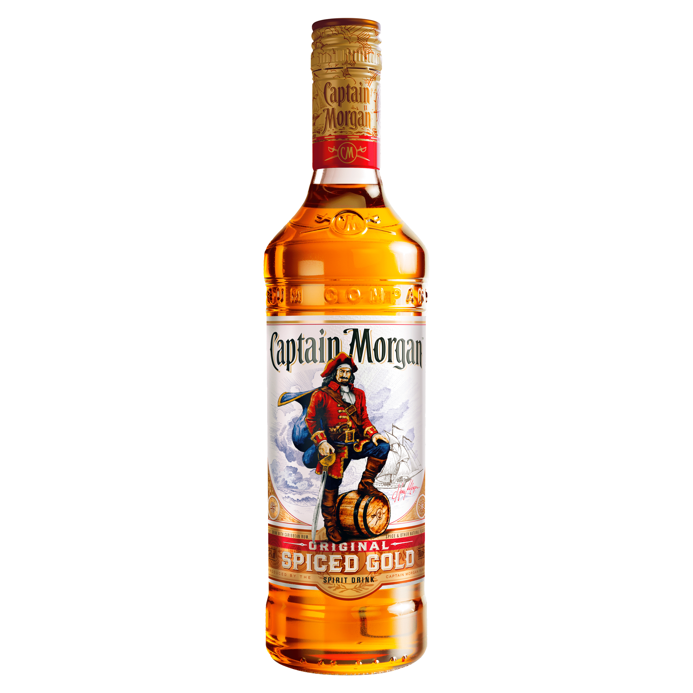 Captain Morgan Original Spiced Gold Per Fles 1000 ml