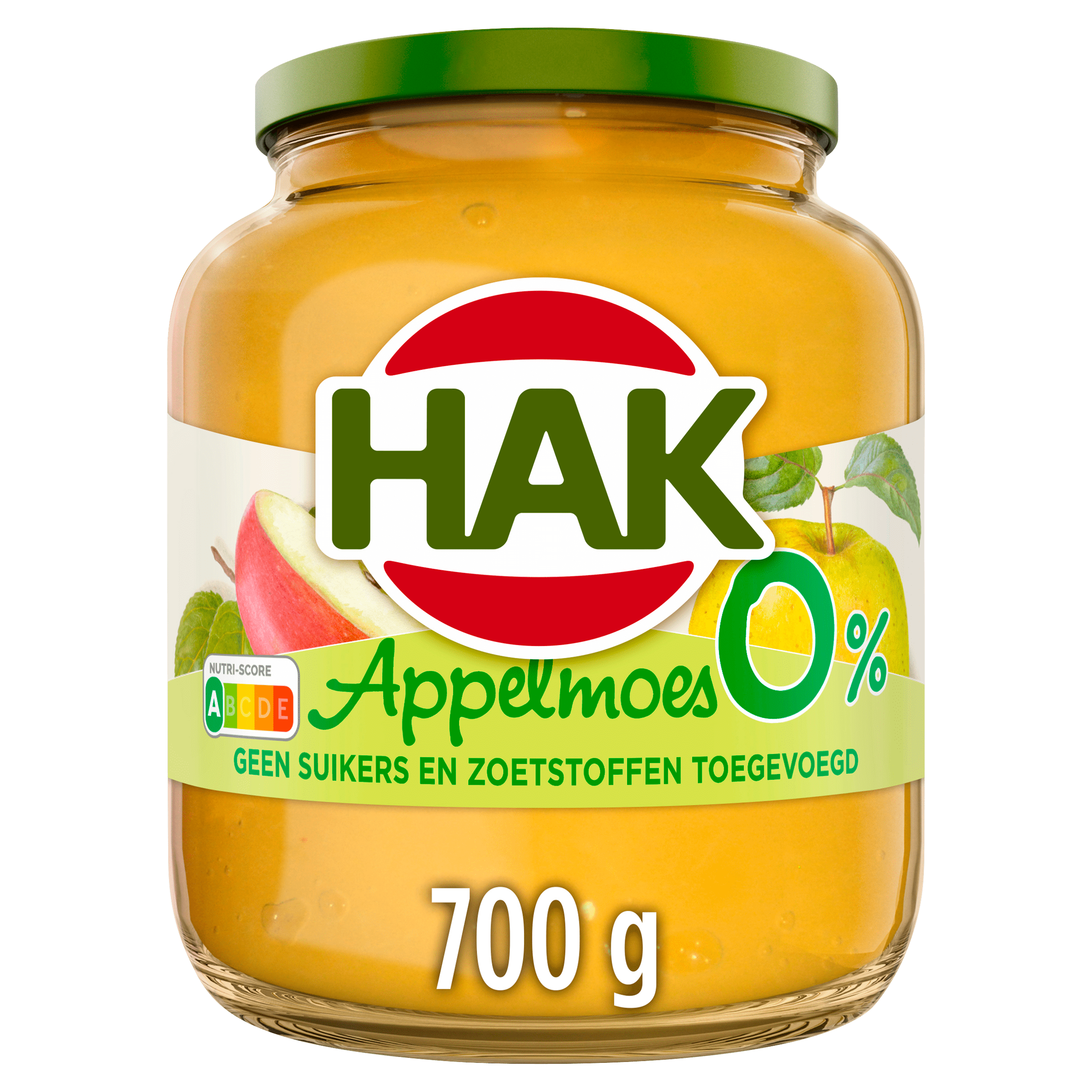 Hak Appelmoes 0% Per Pot 700 g