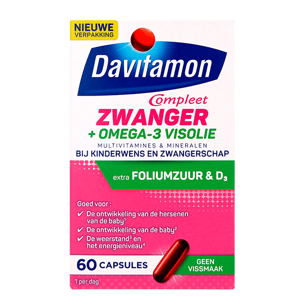 Davitamon Vitamine Compleet mama Visolie Per Pot 60 st