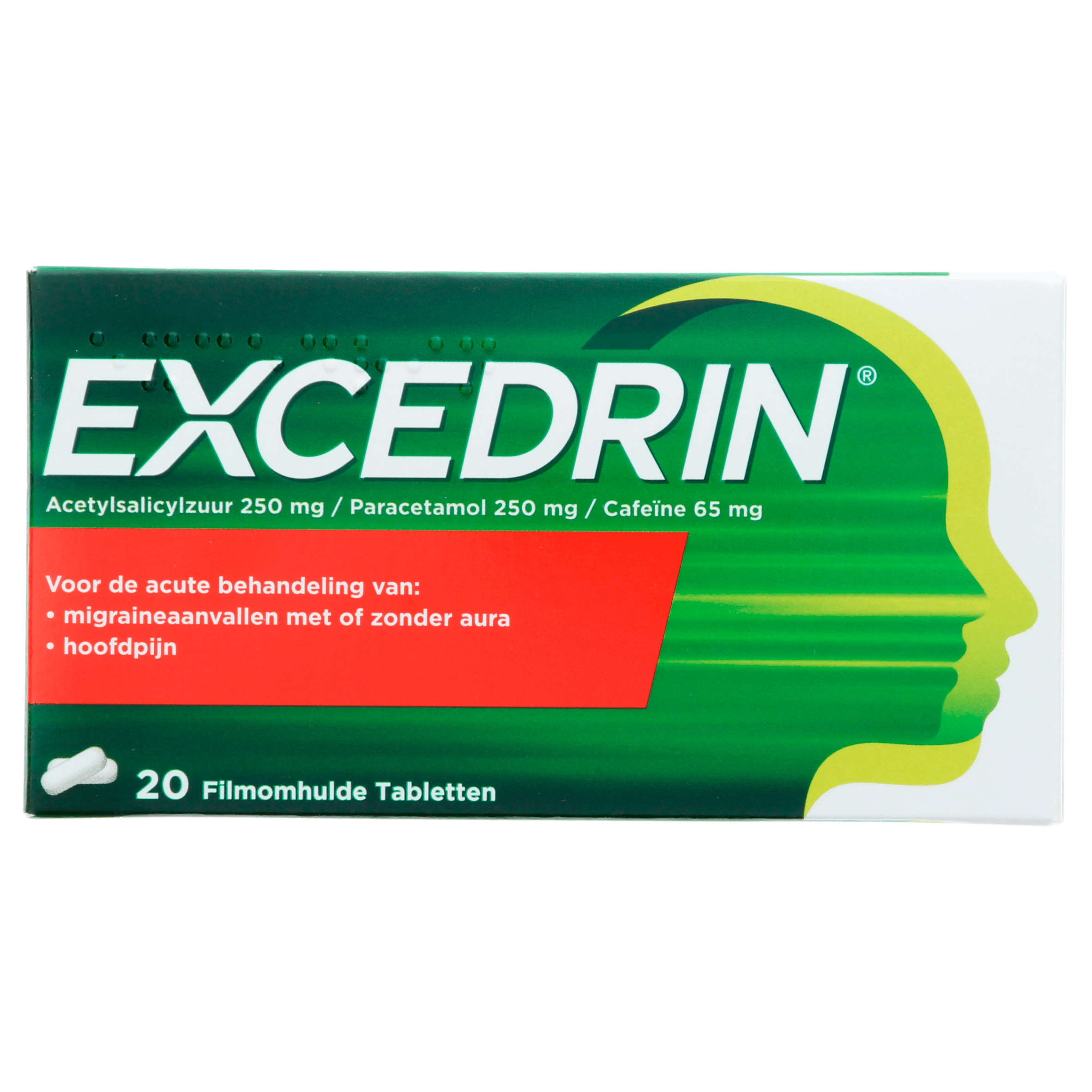Excedrin Migraine 250 mg Per Doos 20 st - PLUS