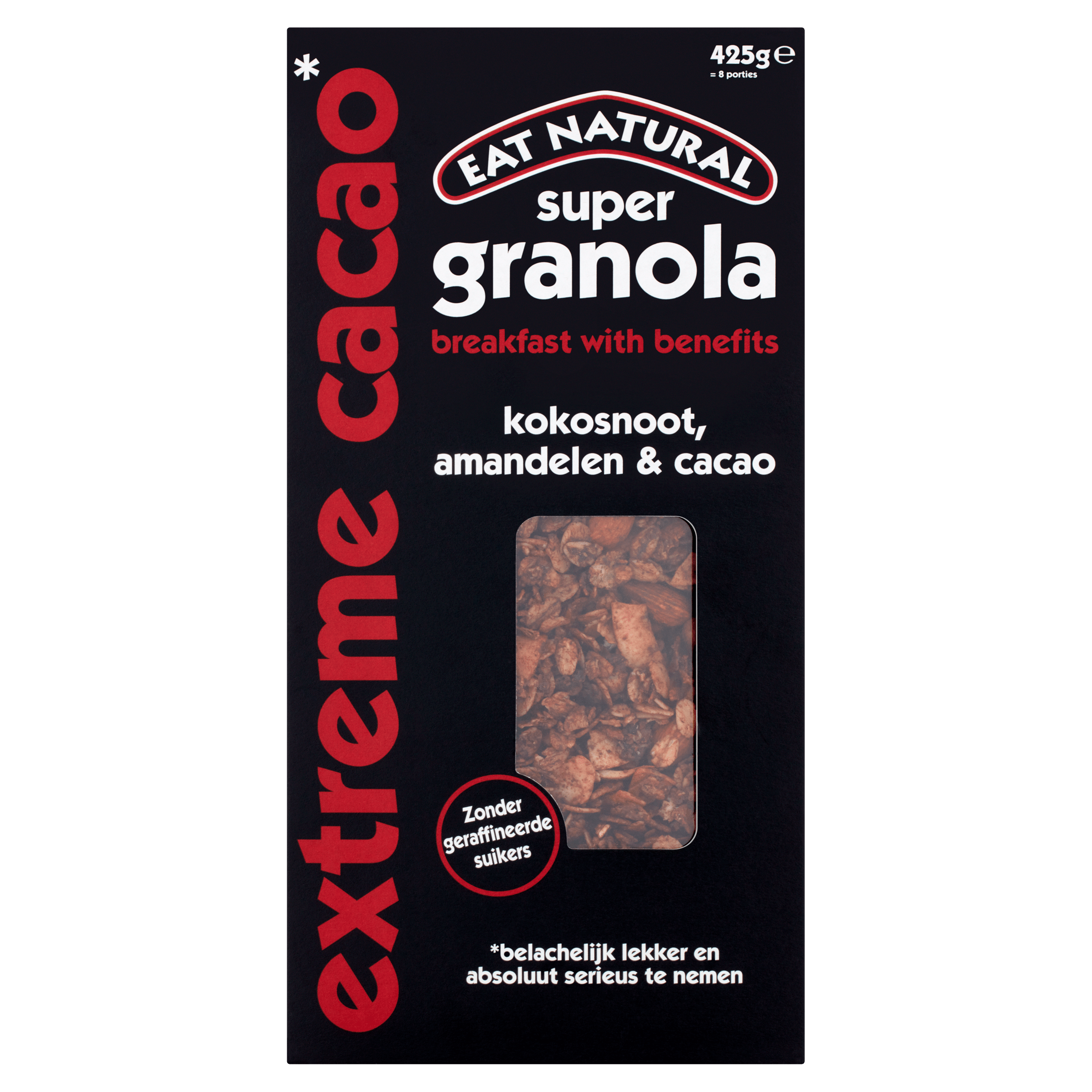 Eat Natural Super granola extreme cacao Per Doos 425 g