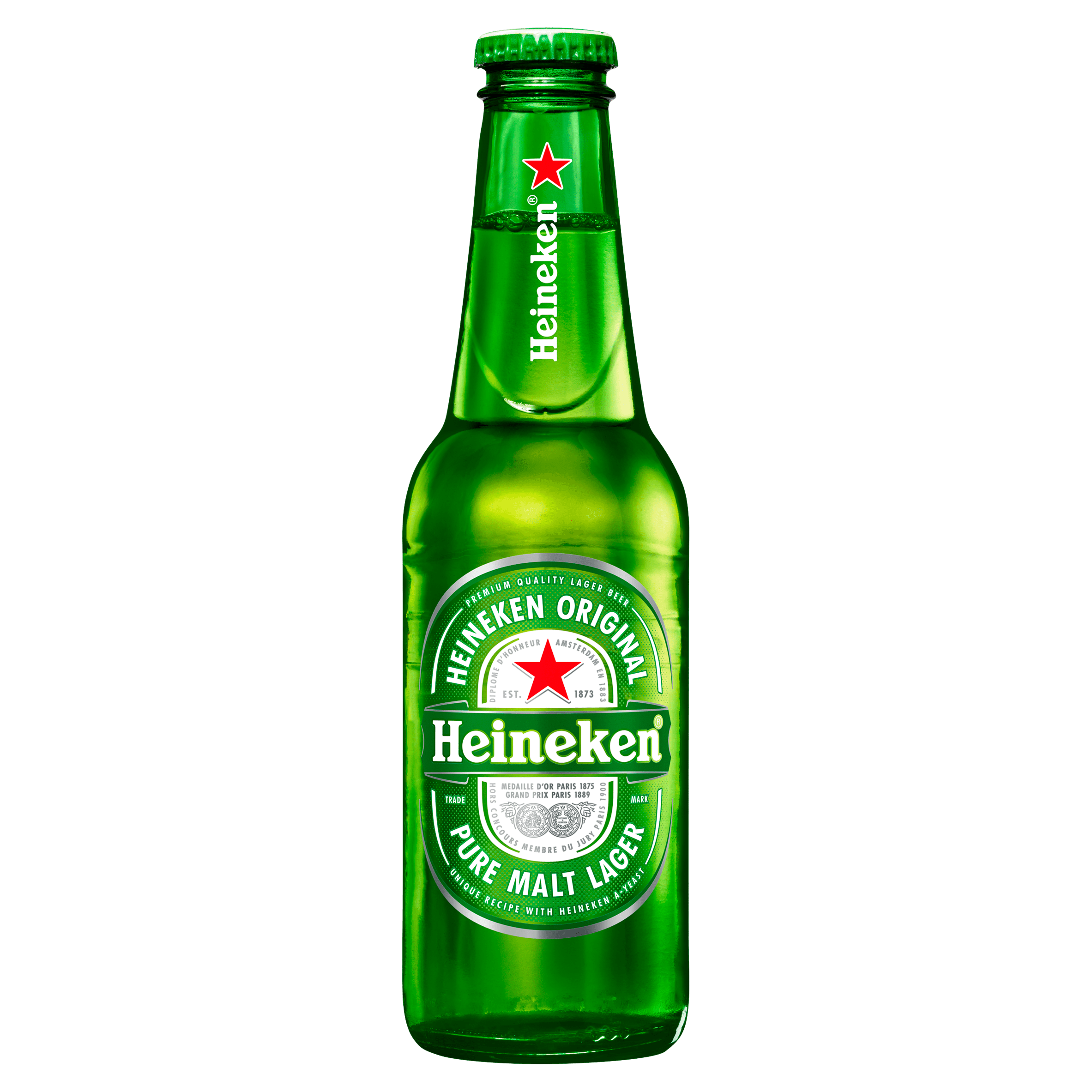 Heineken Premium pilsener bier fles Per Fles 250 ml