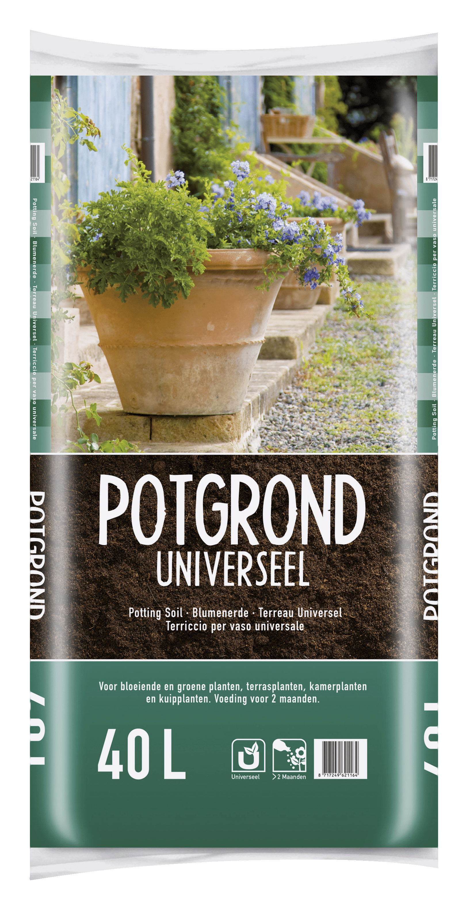 Merkloos Potgrond Per Zak 40 L