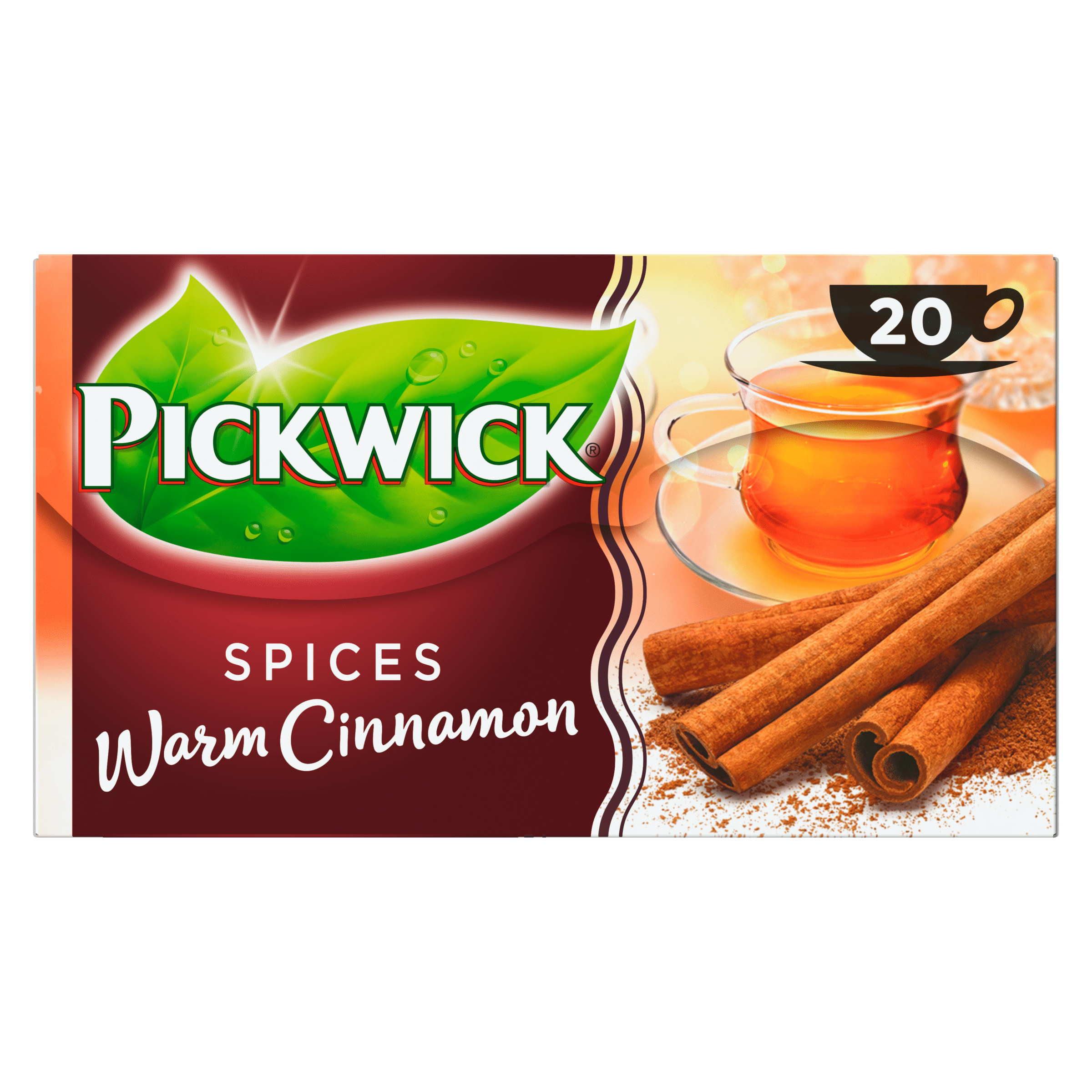 Pickwick Spices kaneel zwarte thee Per Doos 20 st