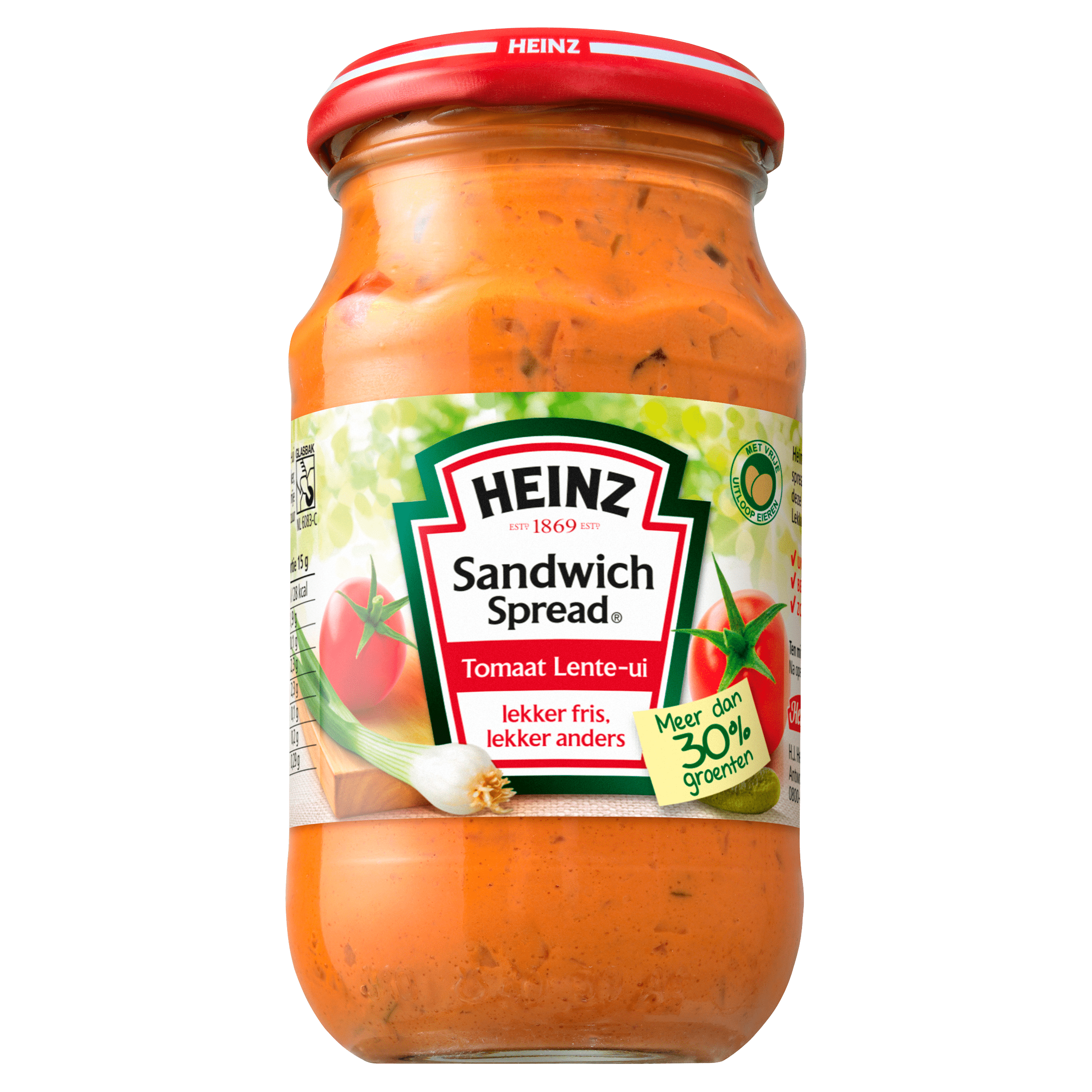 Heinz Sandwich spread tomaat lente-ui Per Pot 300 g