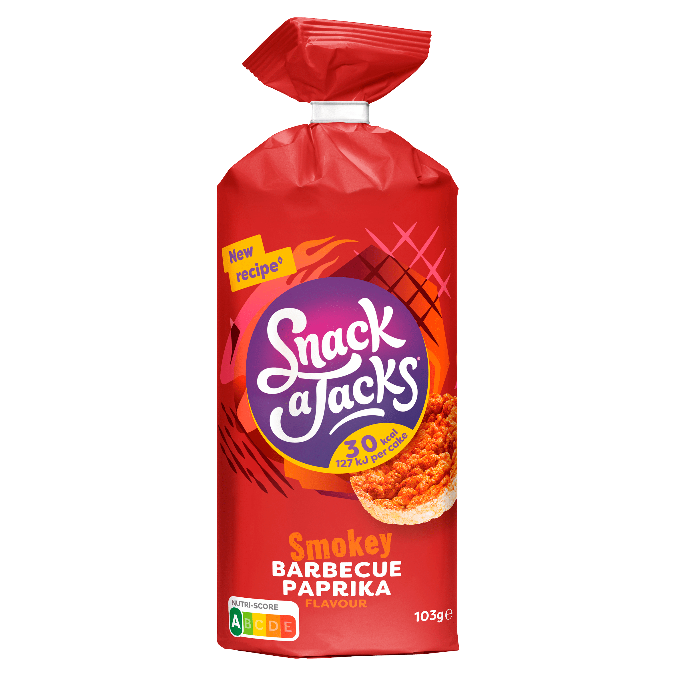 Snack A Jacks Barbecue paprika Per Zak 103 g