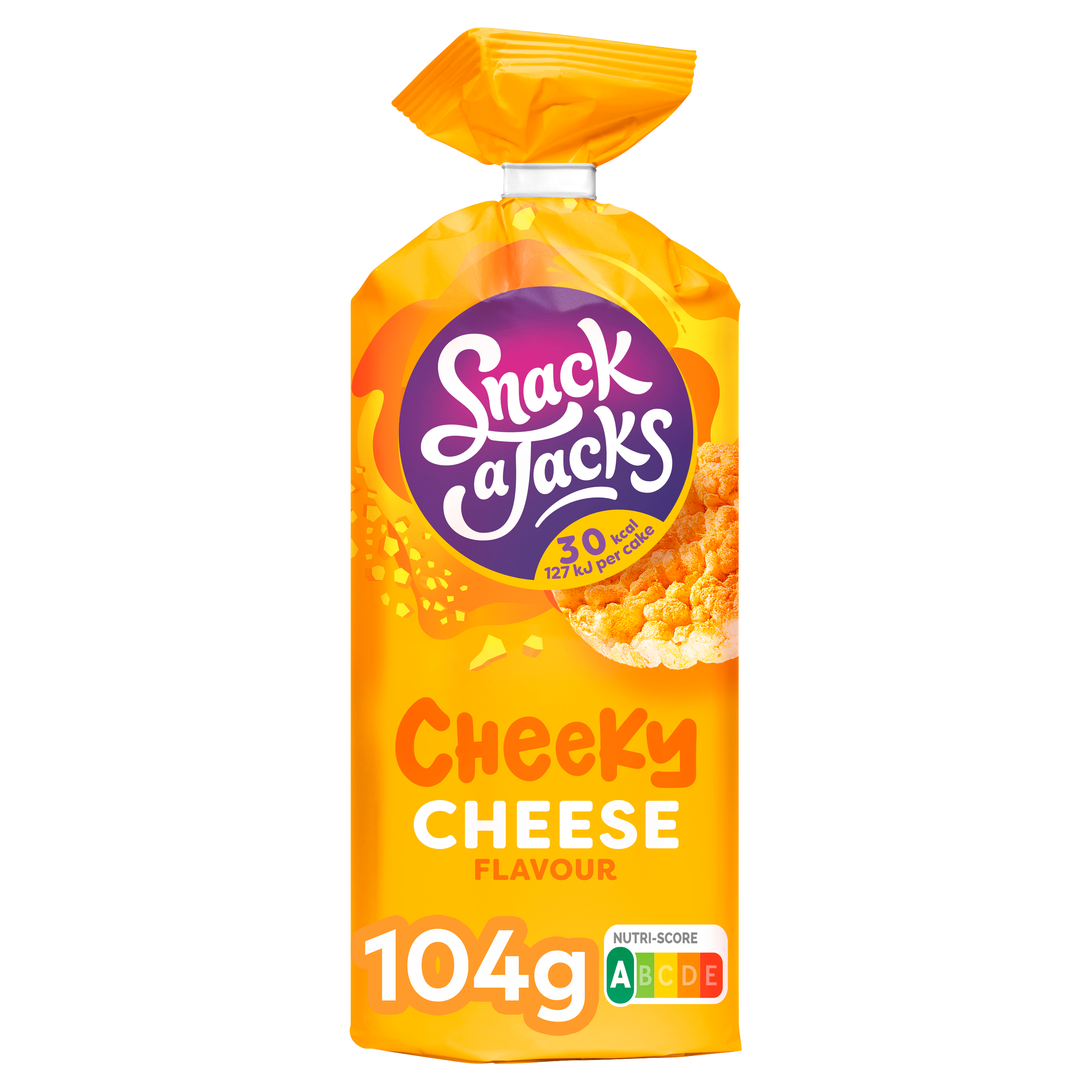 Snack A Jacks Cheese Per Zak 104 g