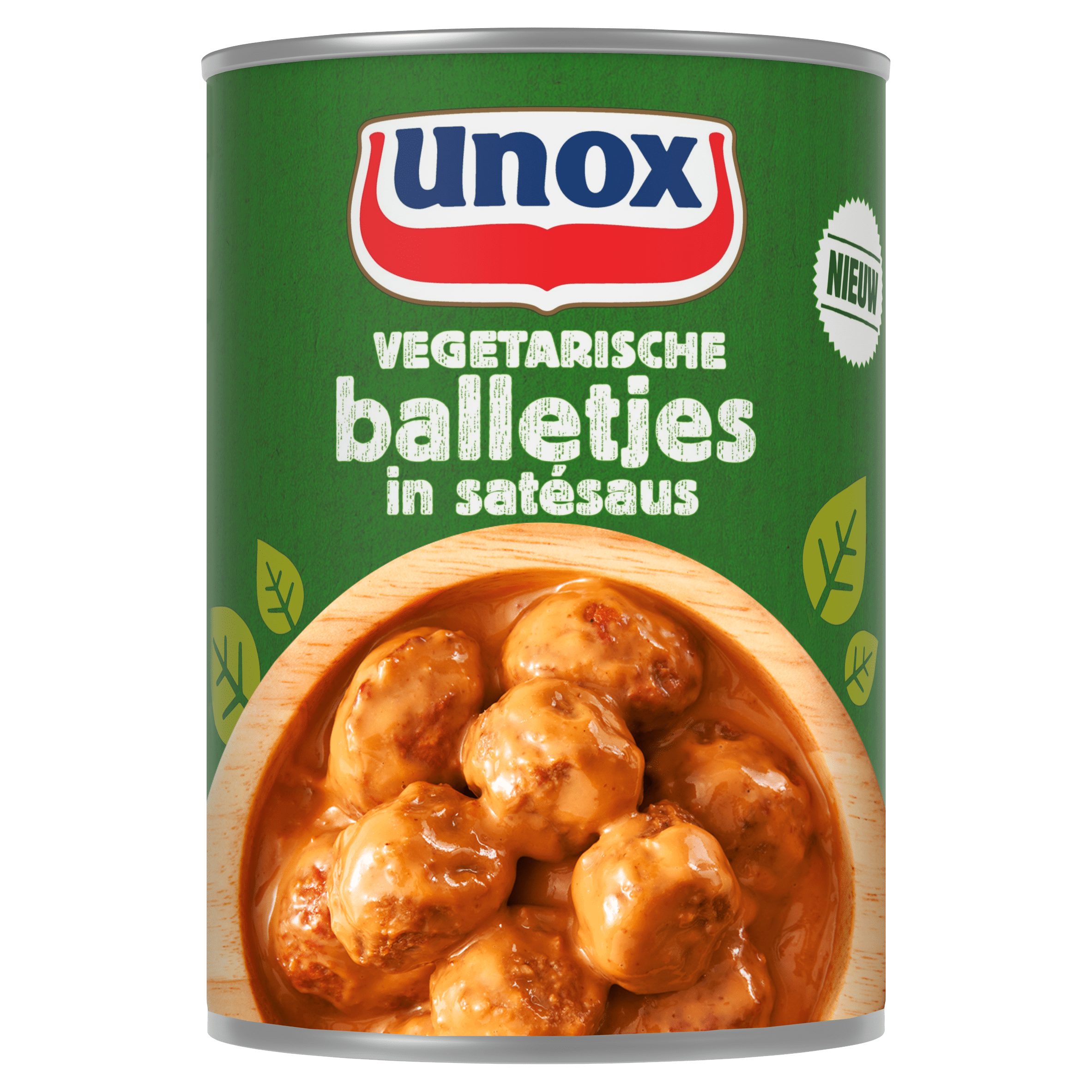 Unox Vega ballen in satésaus Per Blik 420 g