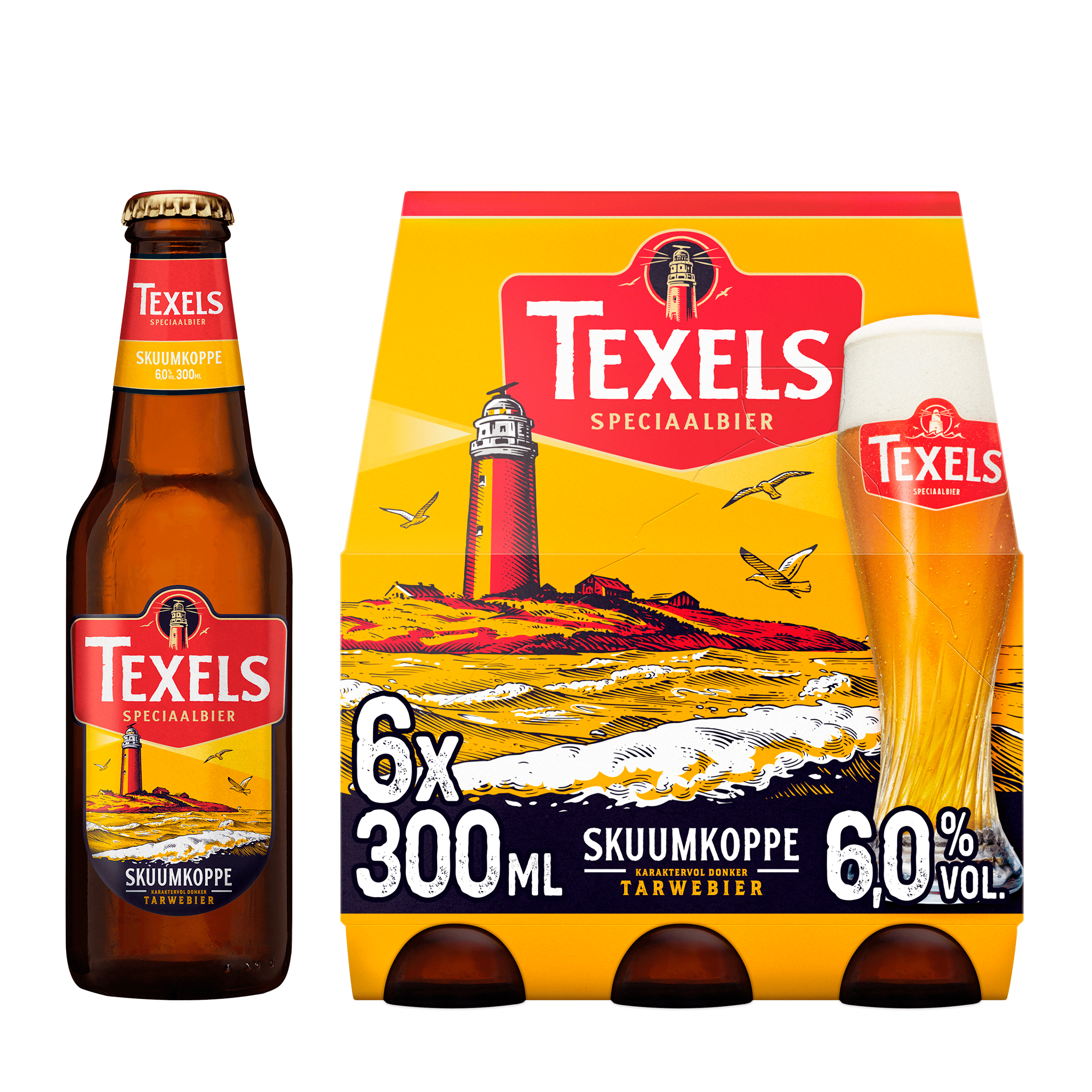 Texels Skuumkoppe Per Set 1800 ml