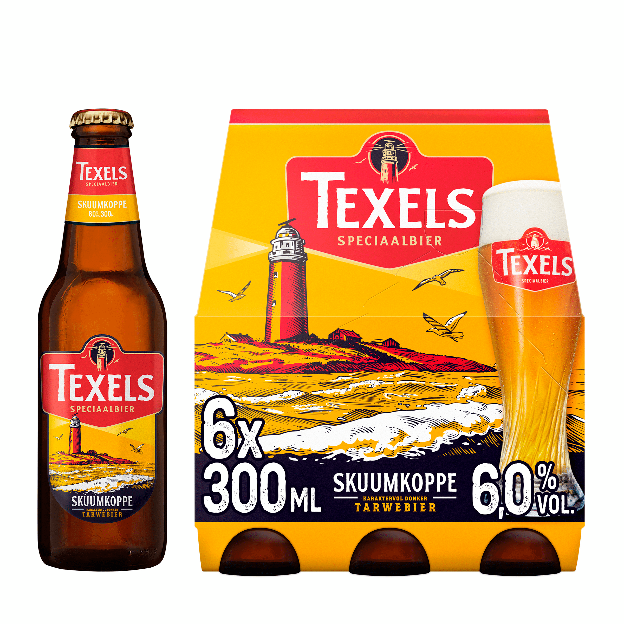 Texels Skuumkoppe Per Set 1800 ml