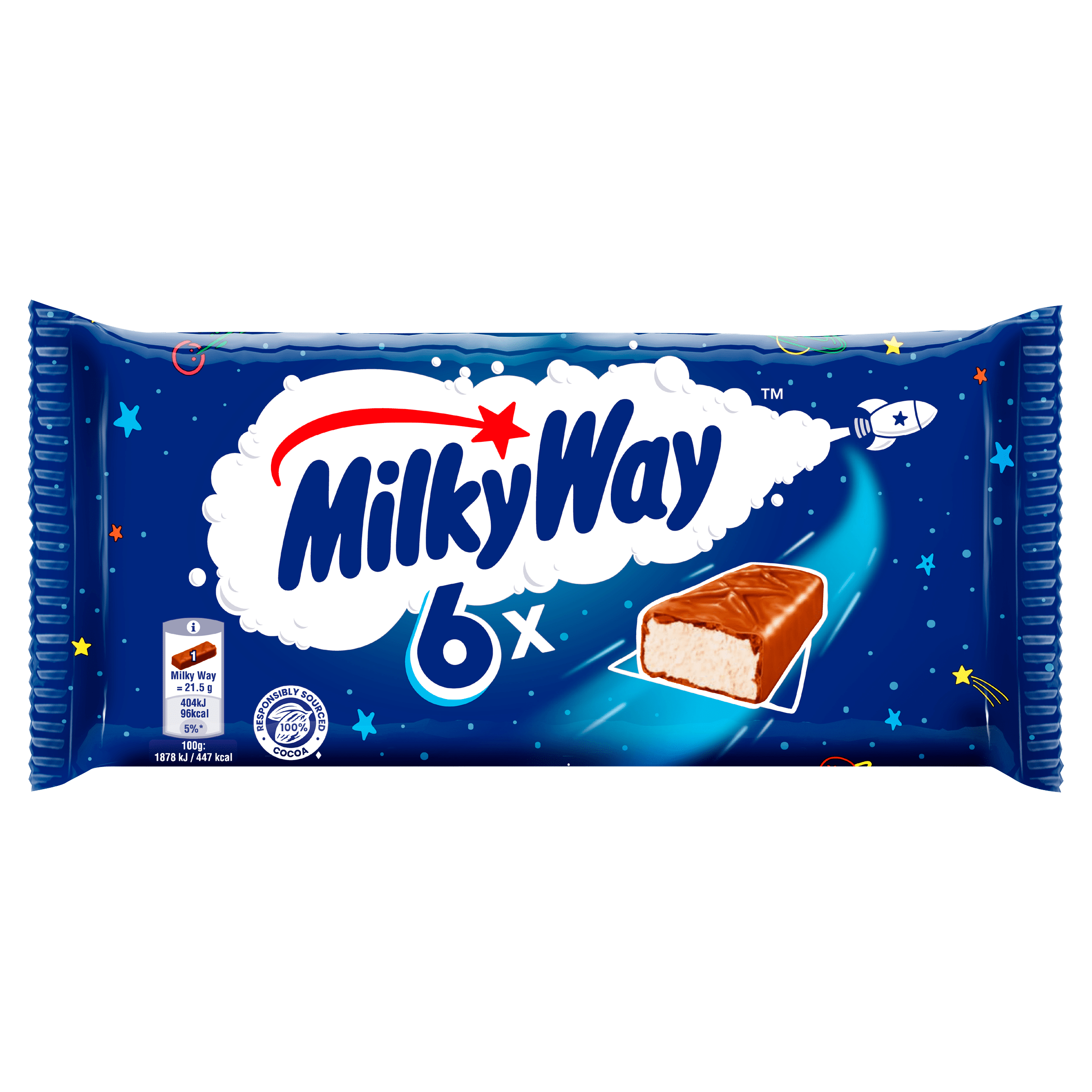 Milky Way Milky Way Per Pak 6 st