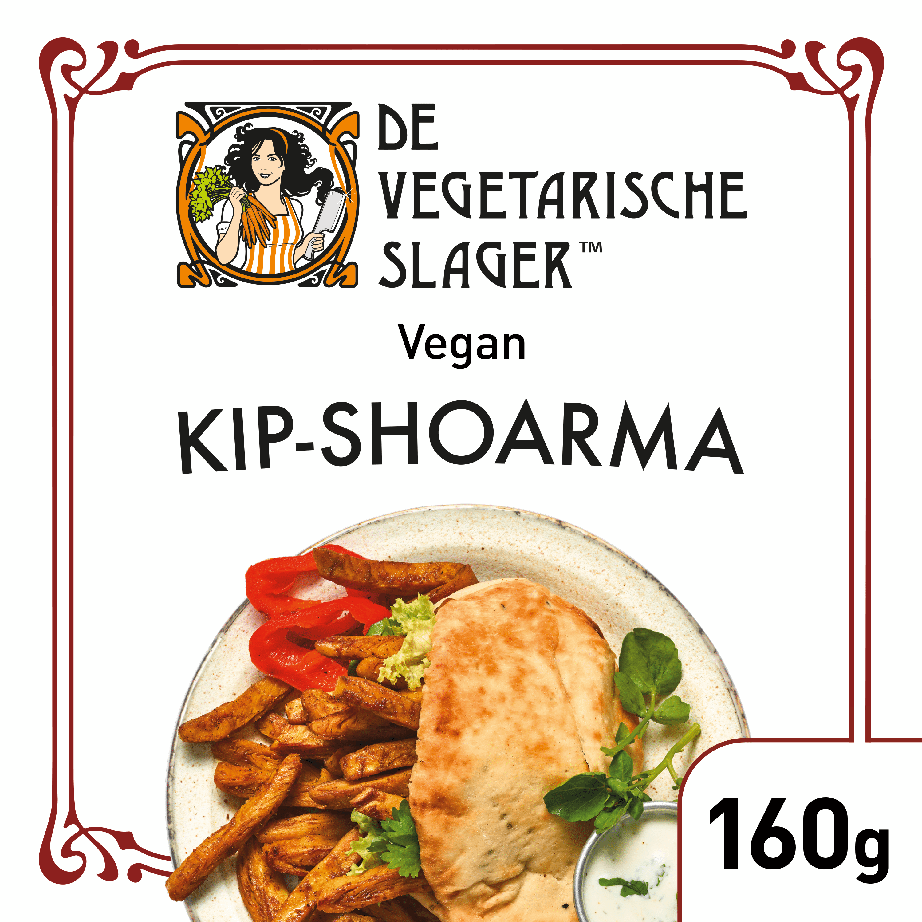 Vegetarische Slager Kip shoarma Per Tray 160 g
