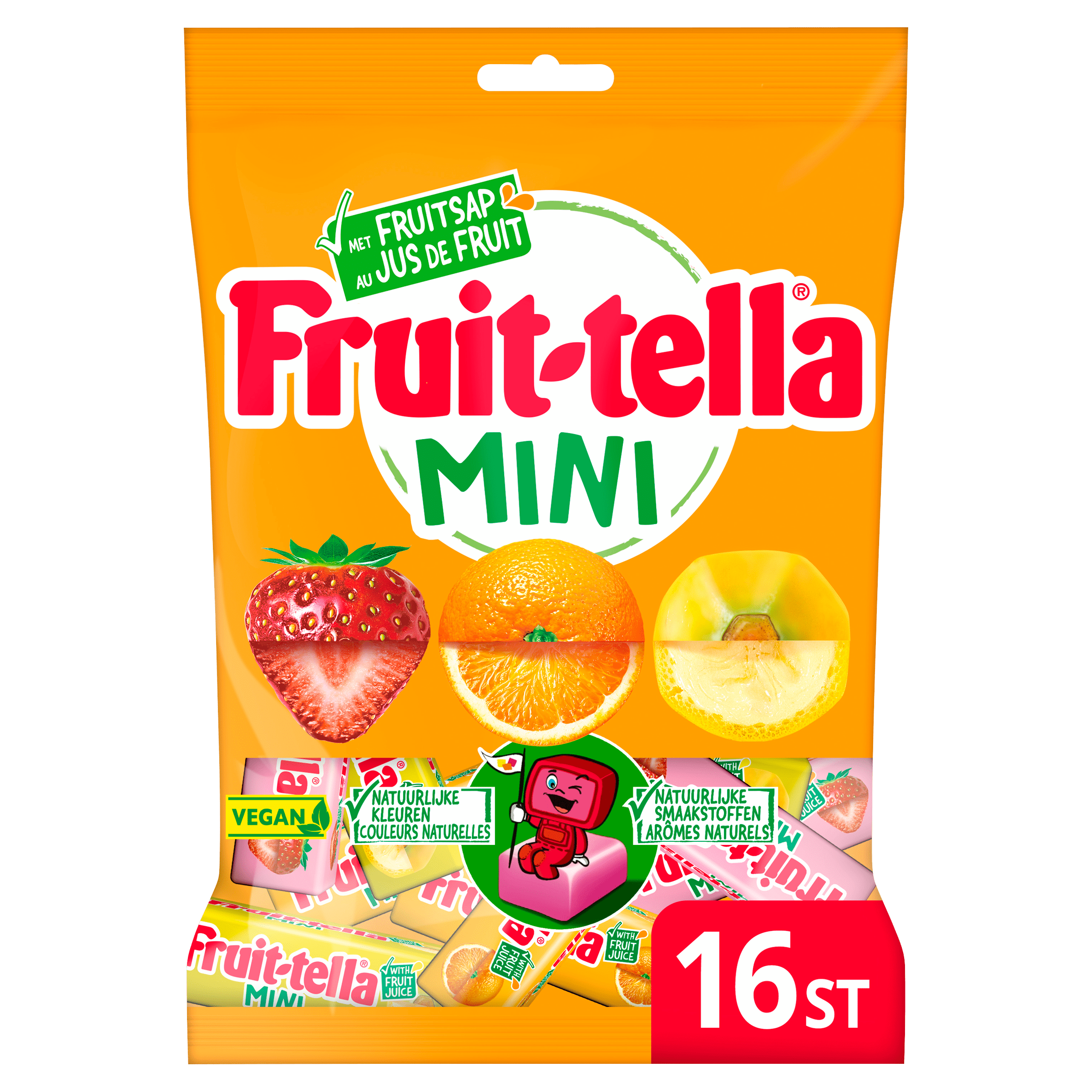 Fruittella Mini vegan Per Zak 203 g
