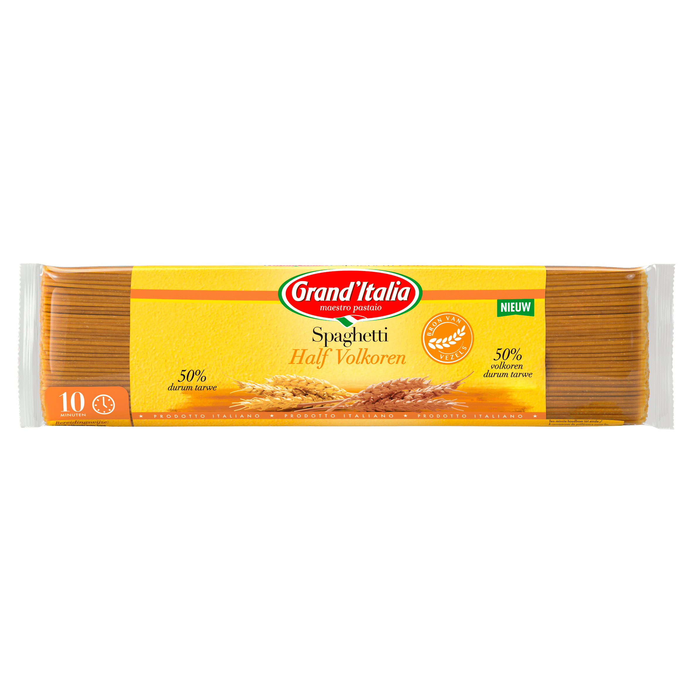 Grand'Italia Spaghetti Half Volkoren Per Zak 500 g