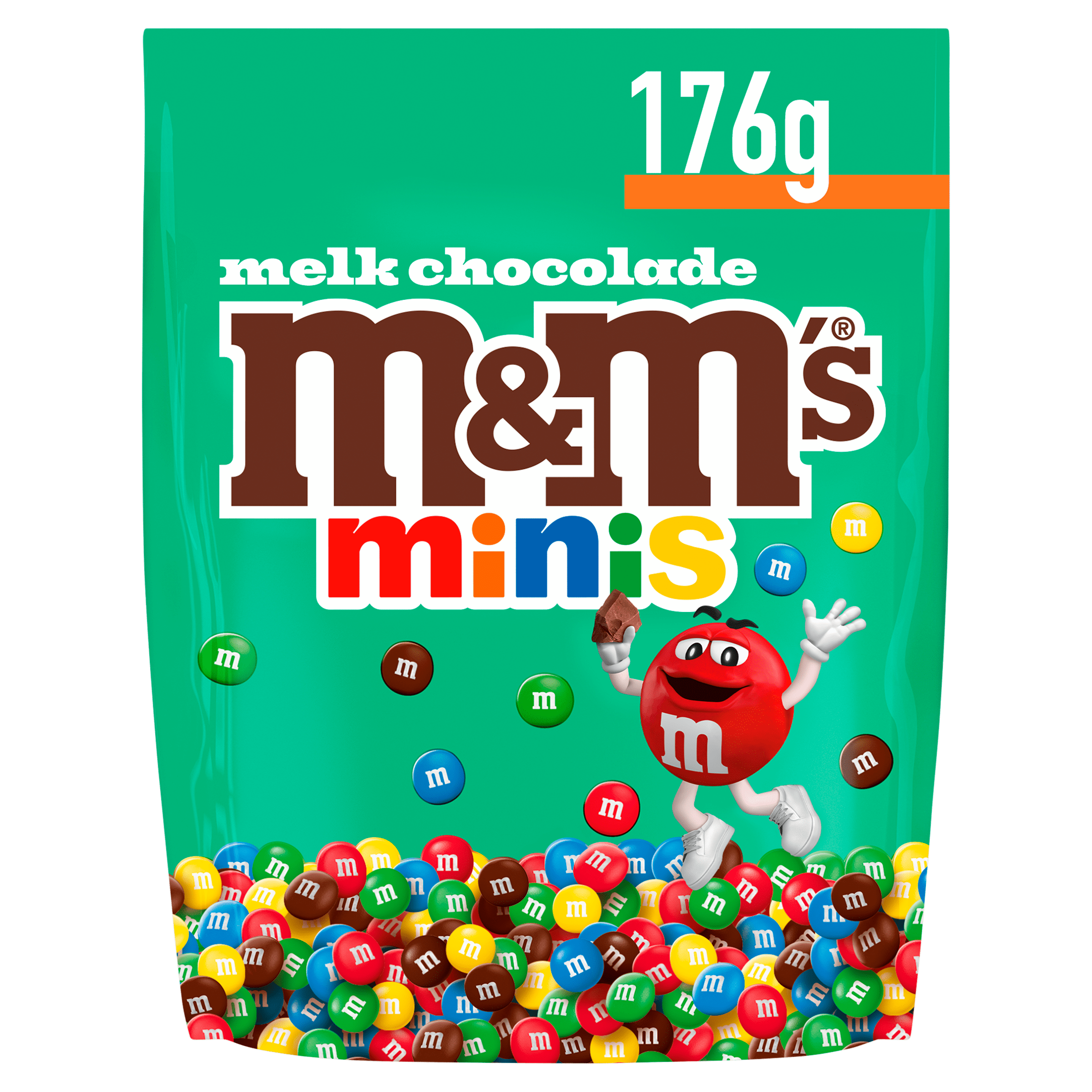 M&M'S Melk Chocolade Mini’s Snoepjes Per Stazak 176 g
