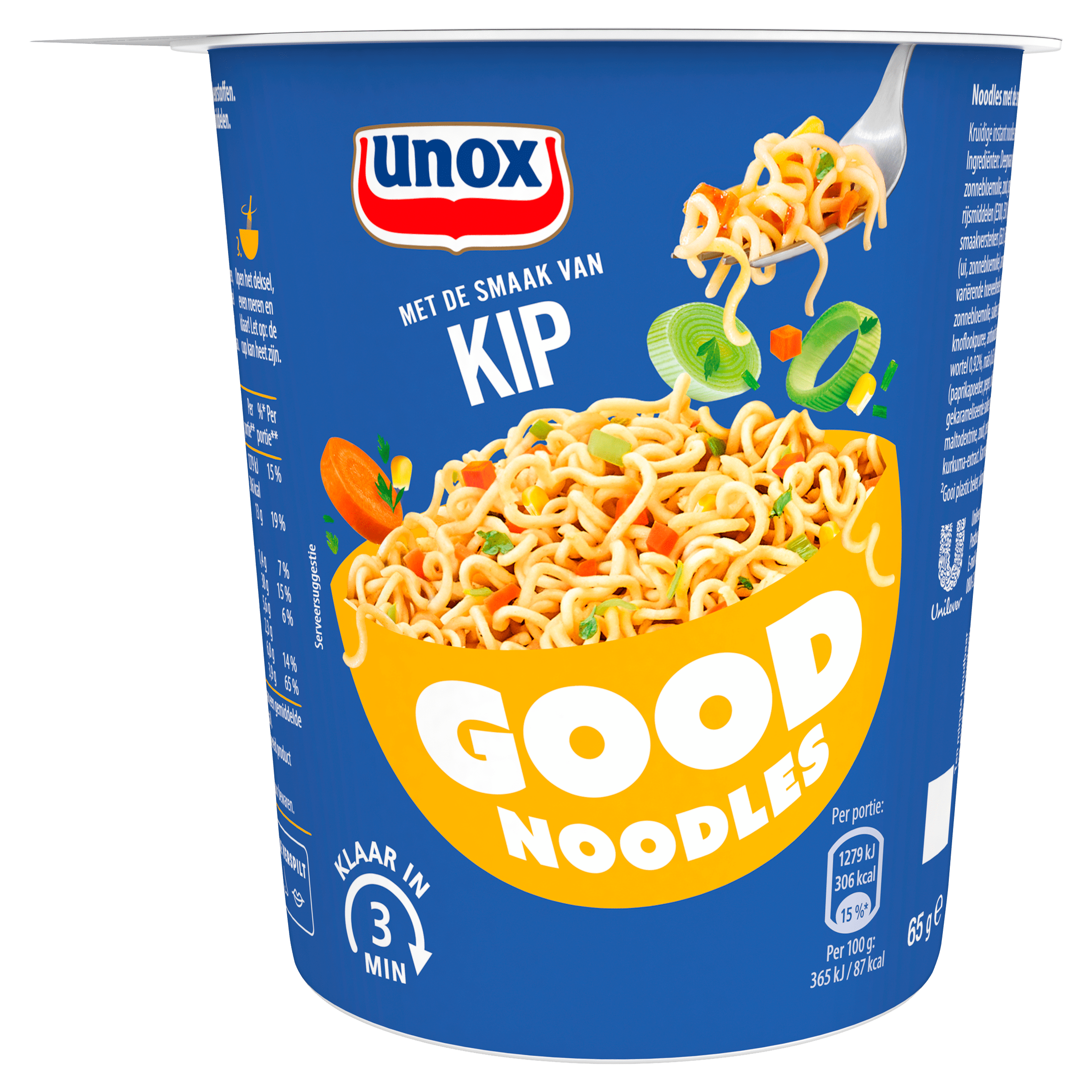Unox Good Noodles Kip Per Beker 65 g