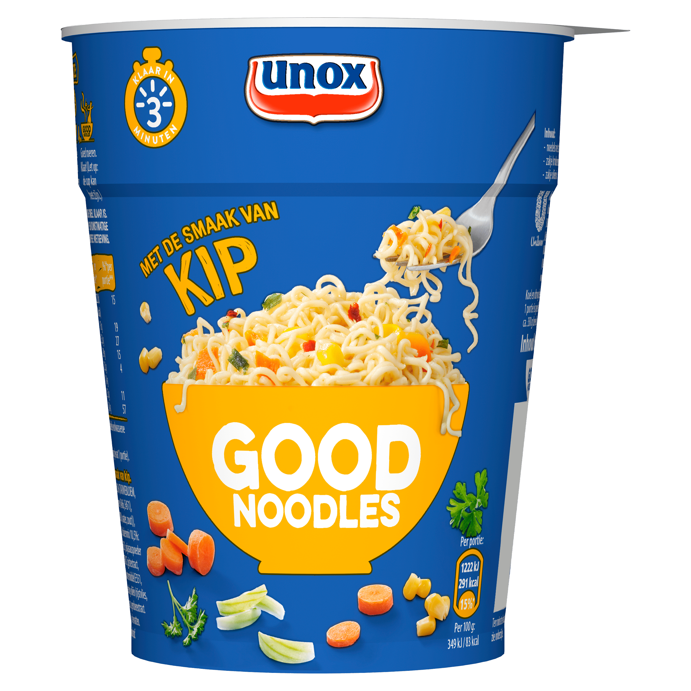 Unox Good Noodles Kip Per Beker 65 g