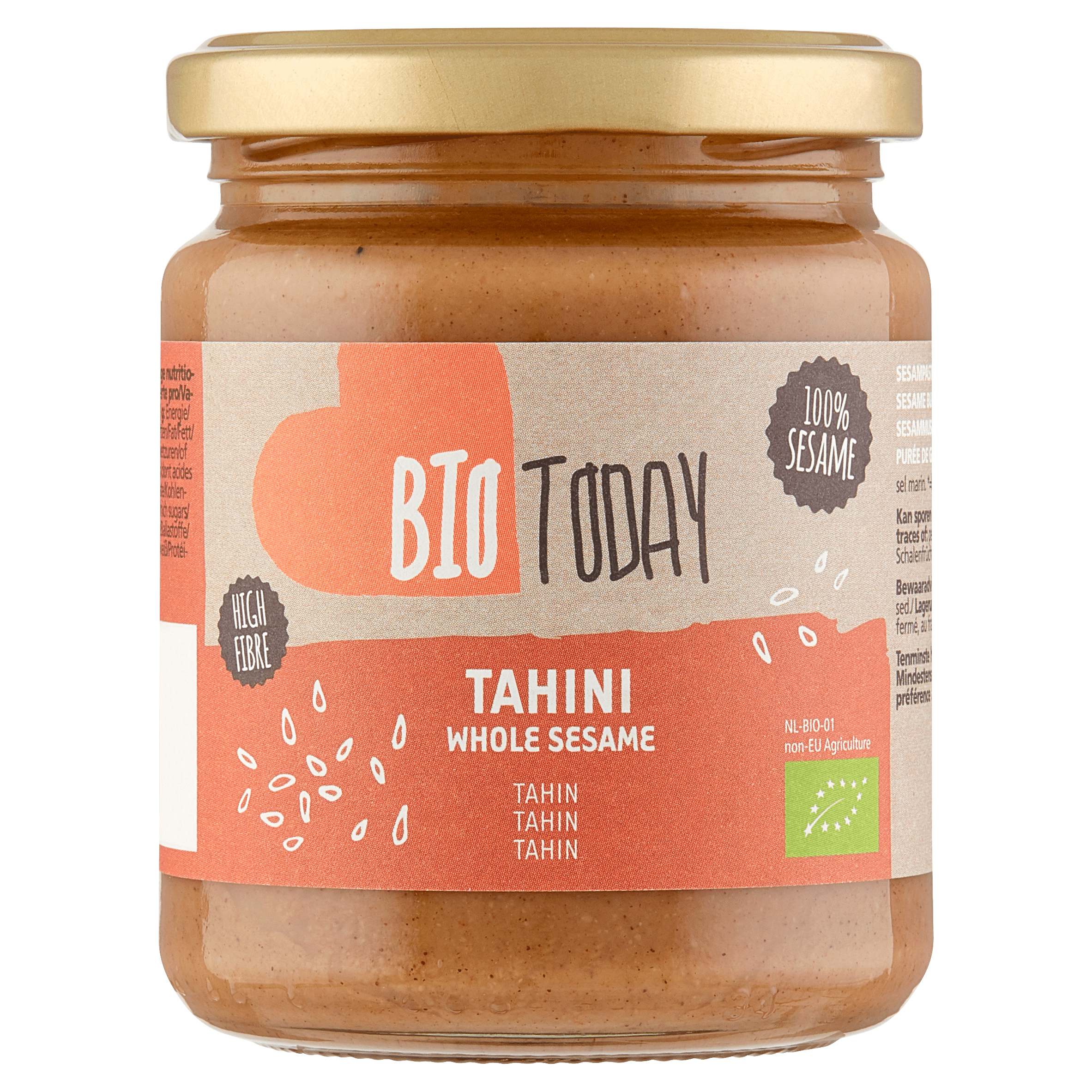 BioToday Tahin naturel bio Per Pot 250 g