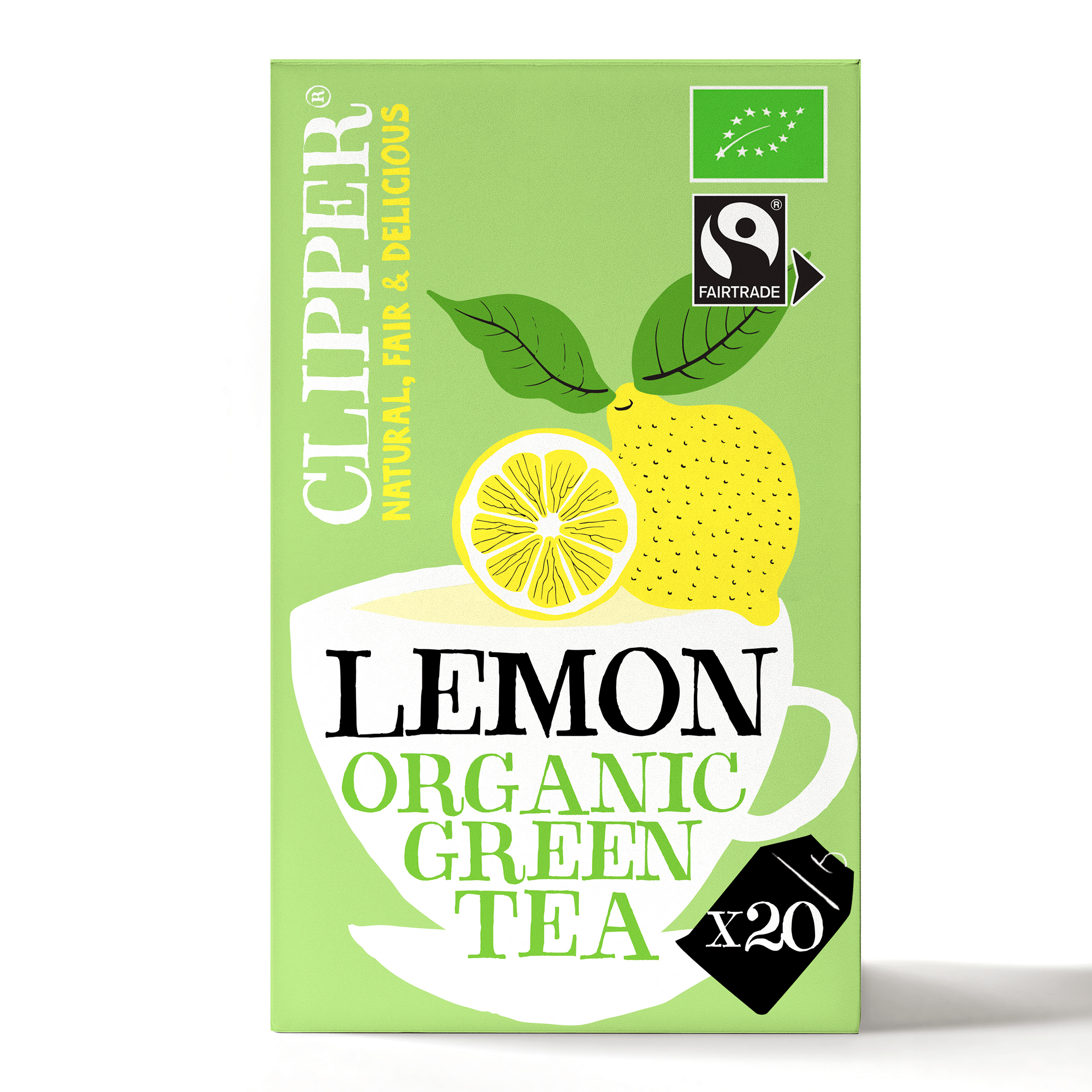 Clipper Green Tea Lemon Per Doos 20 st
