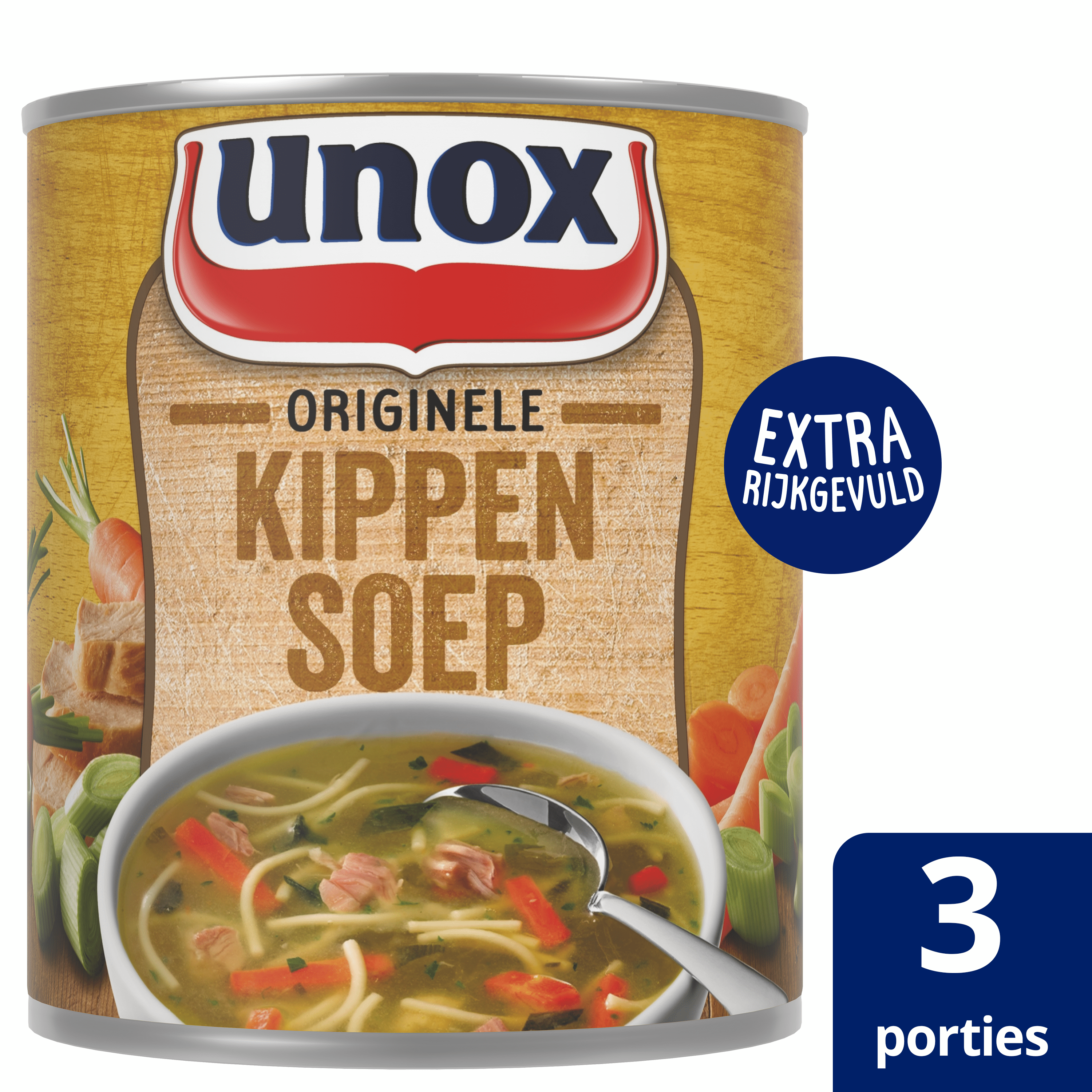 Unox Soep in Blik Kippensoep Per Blik 800 ml