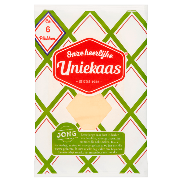Uniekaas Jong 48+ plakken Per Pak 150 g