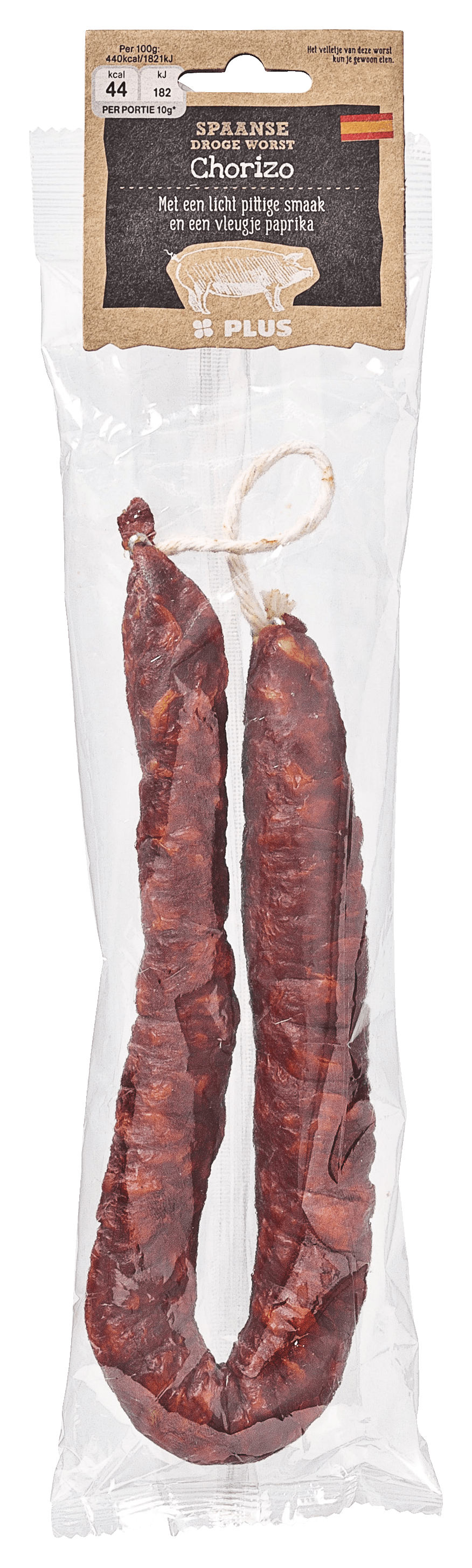 PLUS Chorizo ring Per Pak 200 g