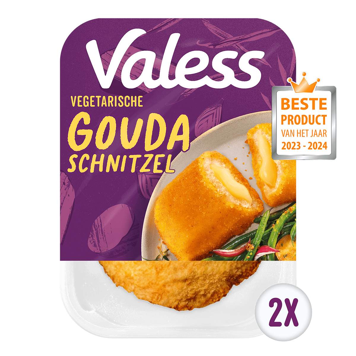 Valess Schnitzel Gouda Per Tray 180 g