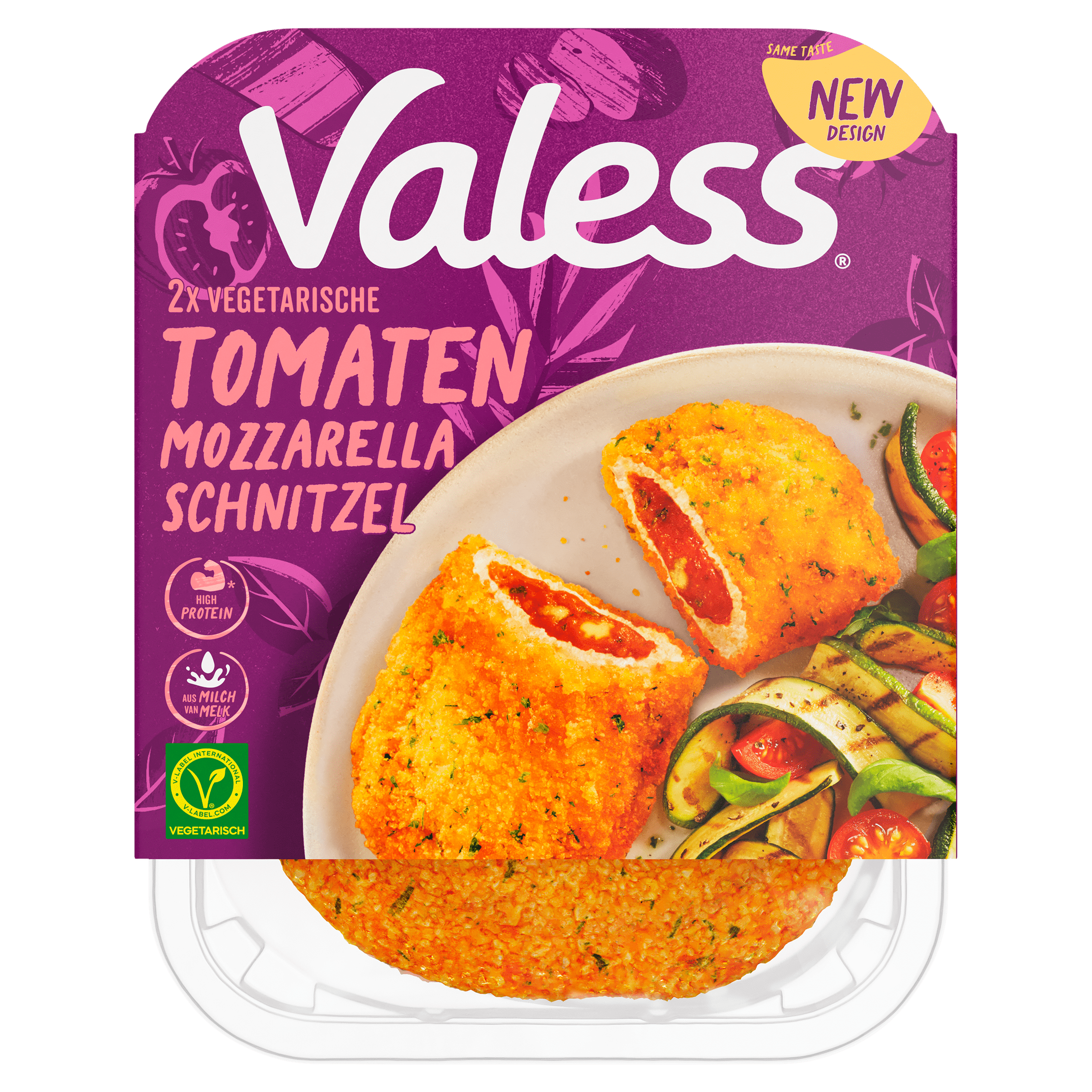 Valess Schnitzel Tomaat Mozzarella Per Tray 180 g