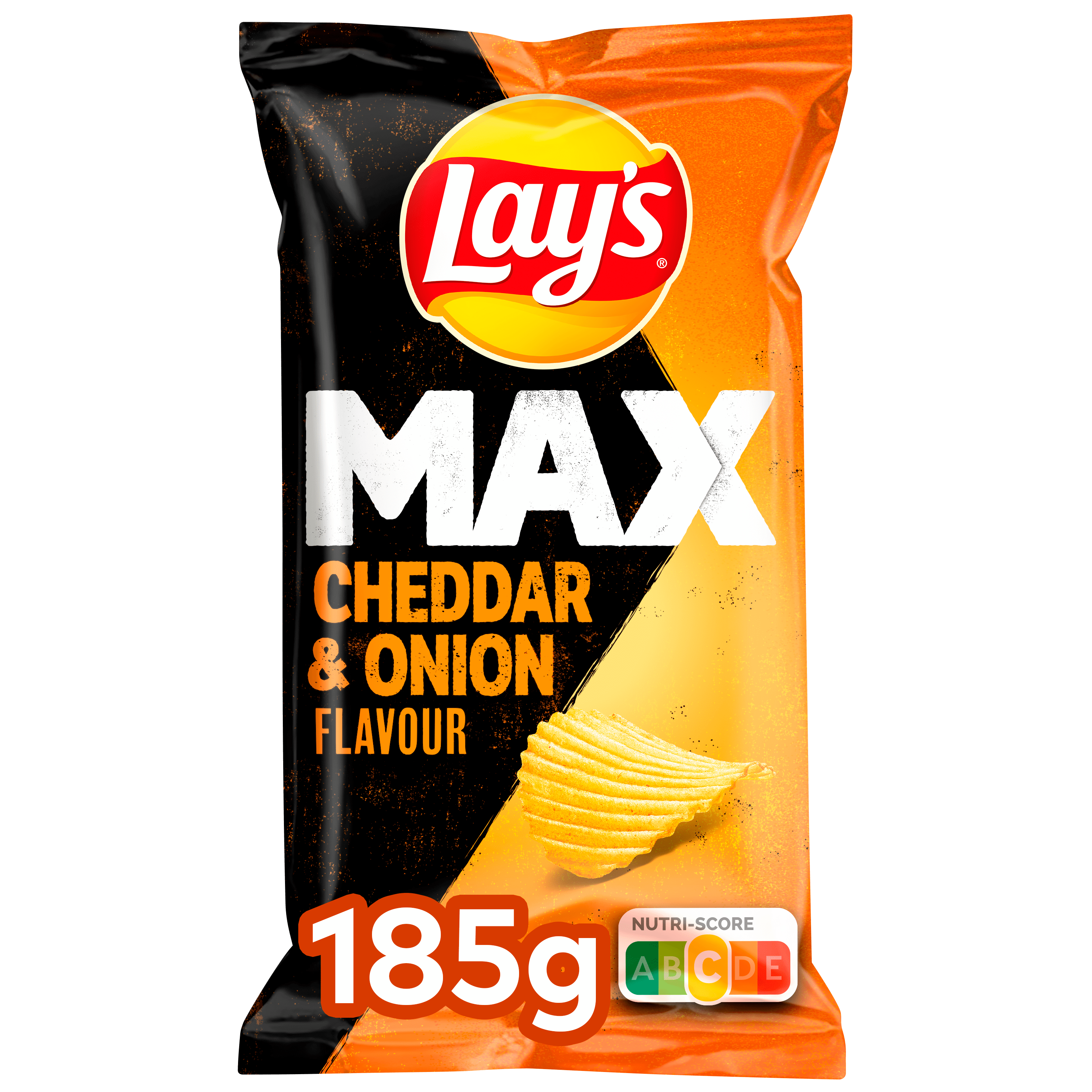 Lays Max Cheddar & Onion Per Zak 185 g