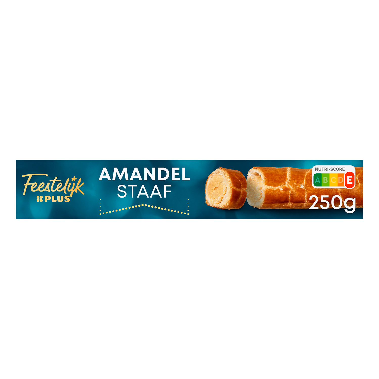 Feestelijk PLUS Roomboter Amandelstaaf Per Doos 250 g
