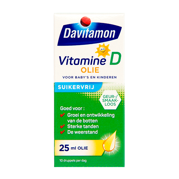 Davitamon Vitamine D olie Per Doos 25 ml