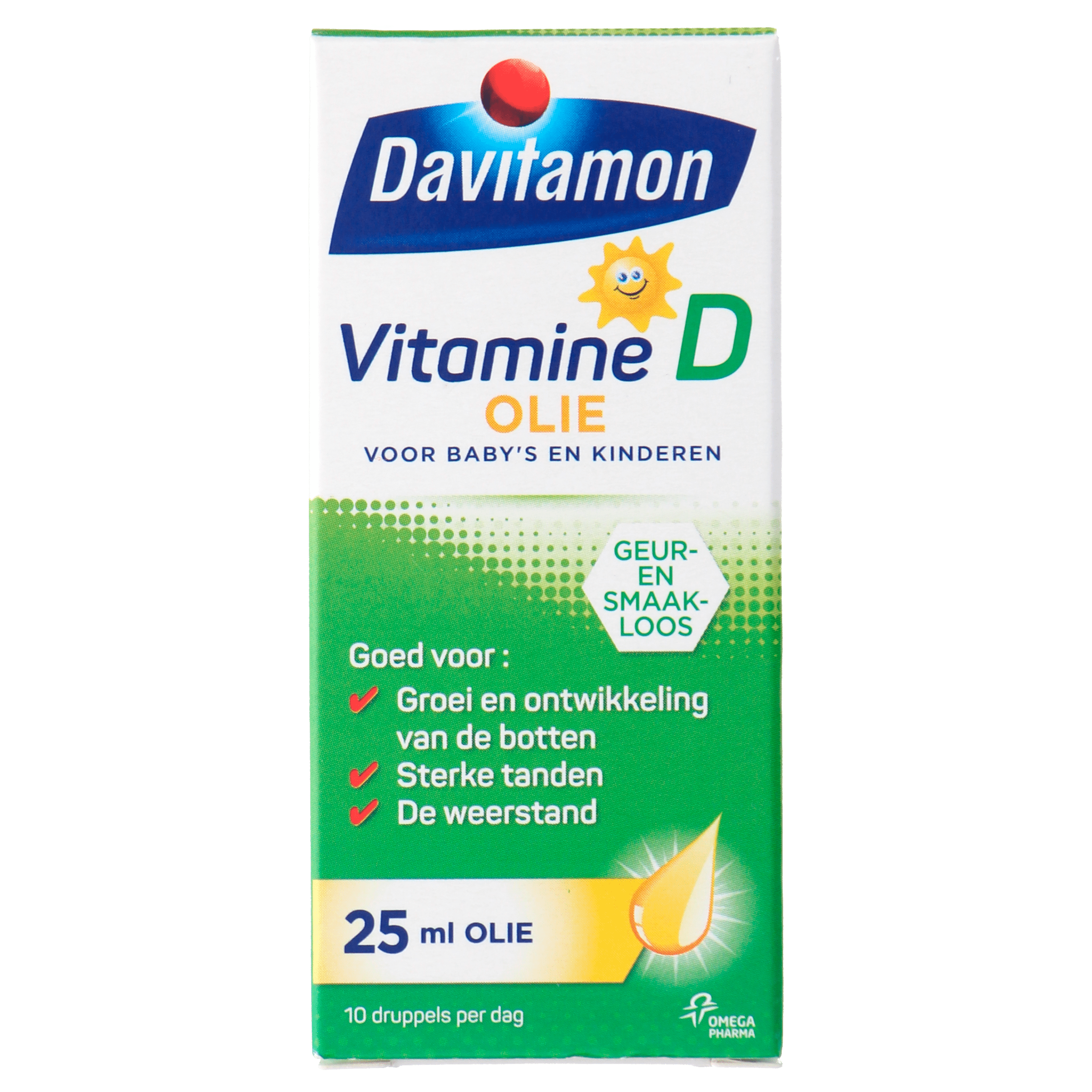 Davitamon Vitamine D olie Per Doos 25 ml