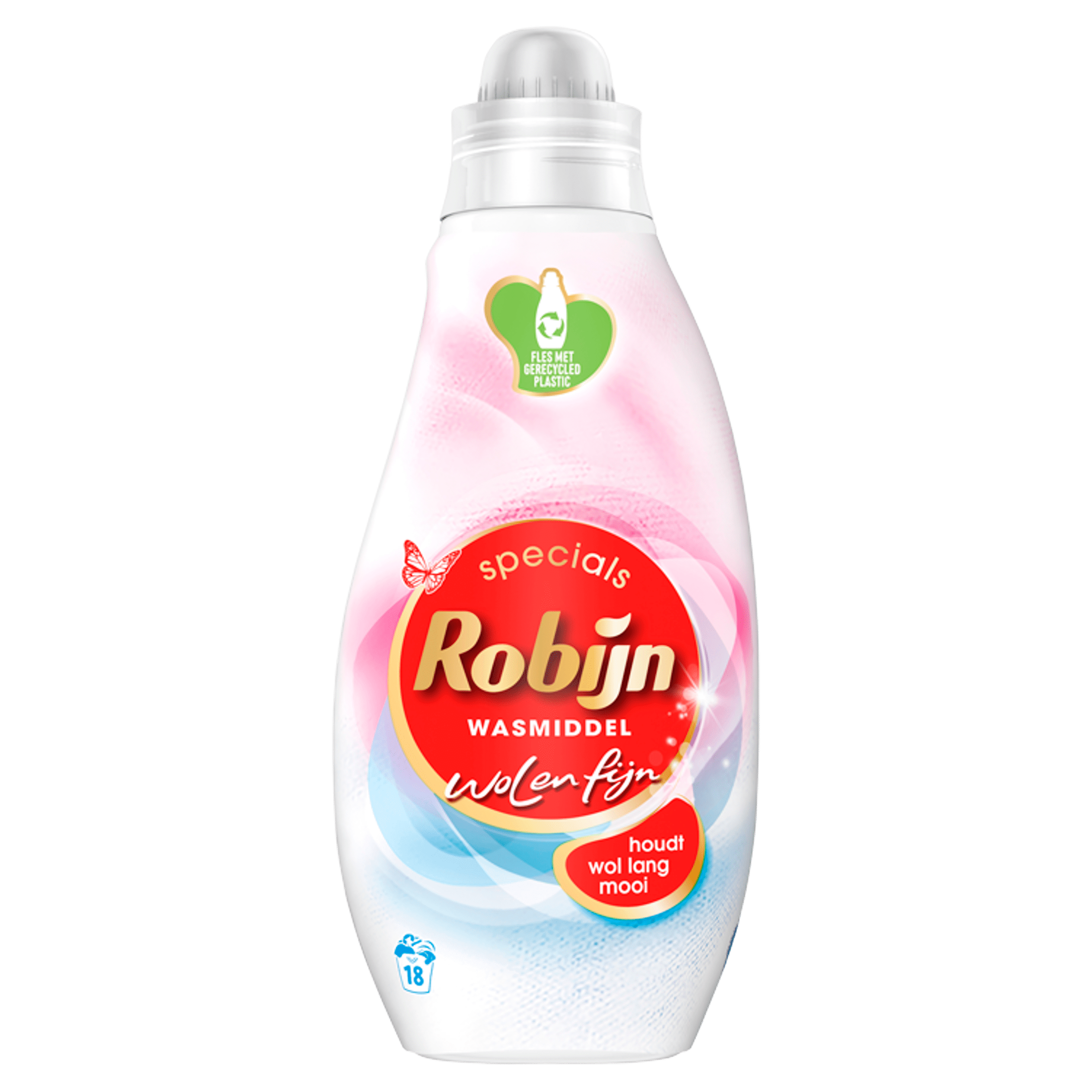 Robijn Vloeibaar wasmiddel wol & fijn 18 sc Per Fles 720 ml