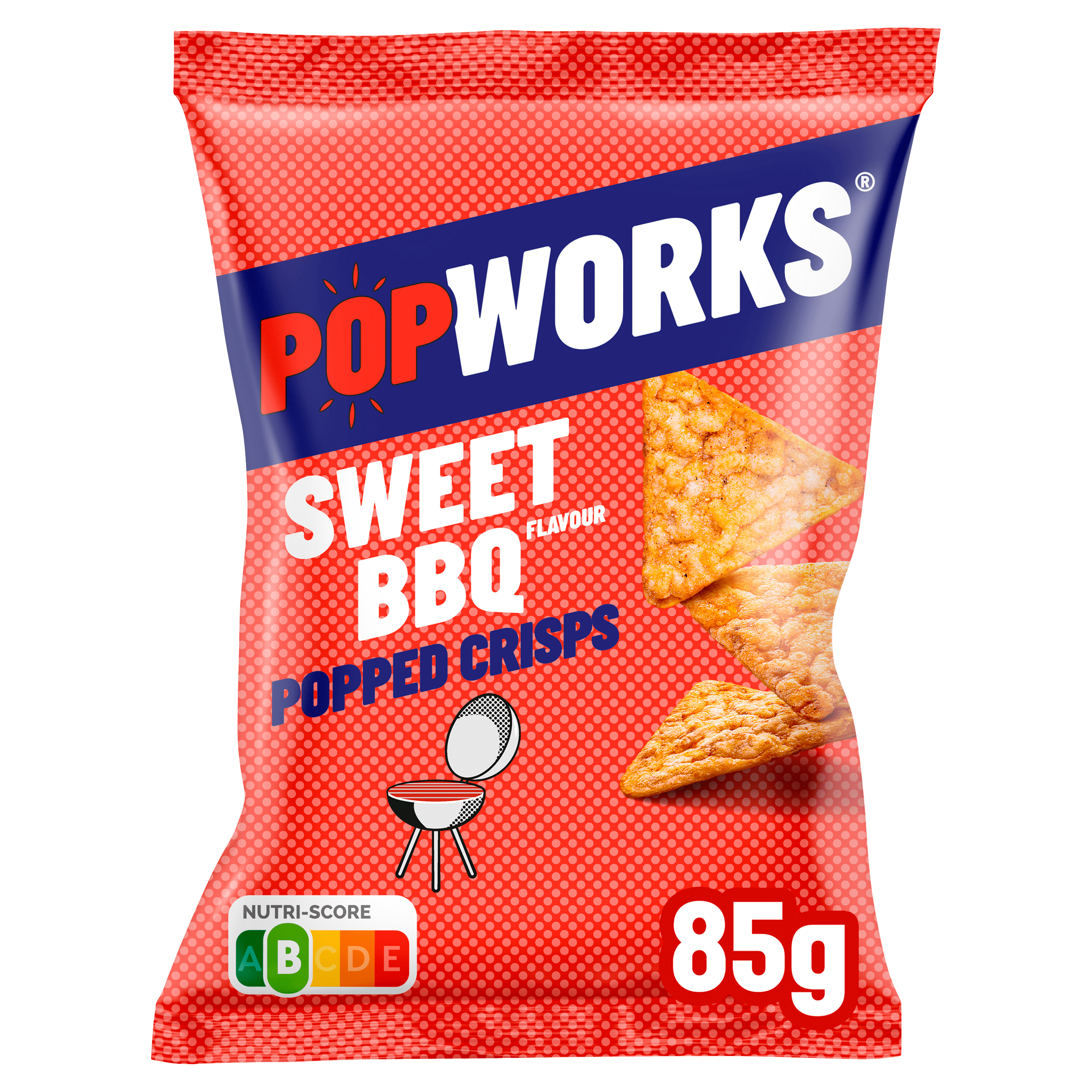 Popworks Sweet Barbecue Per Zak 85 g